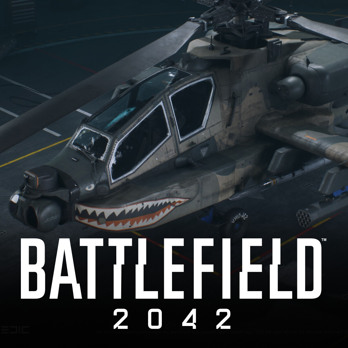 ArtStation - Battlefield 2042: Live Service. AH-64 Apache Warchief