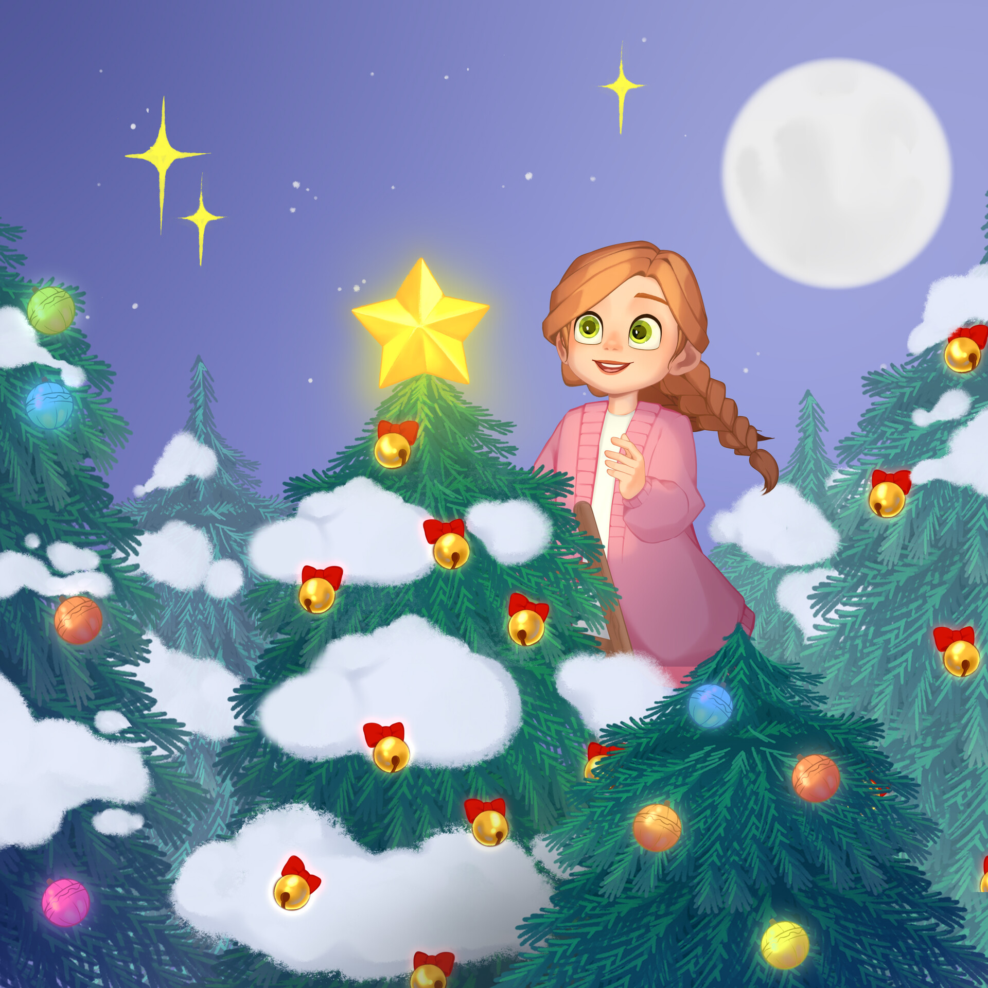 ArtStation - Christmas animation video