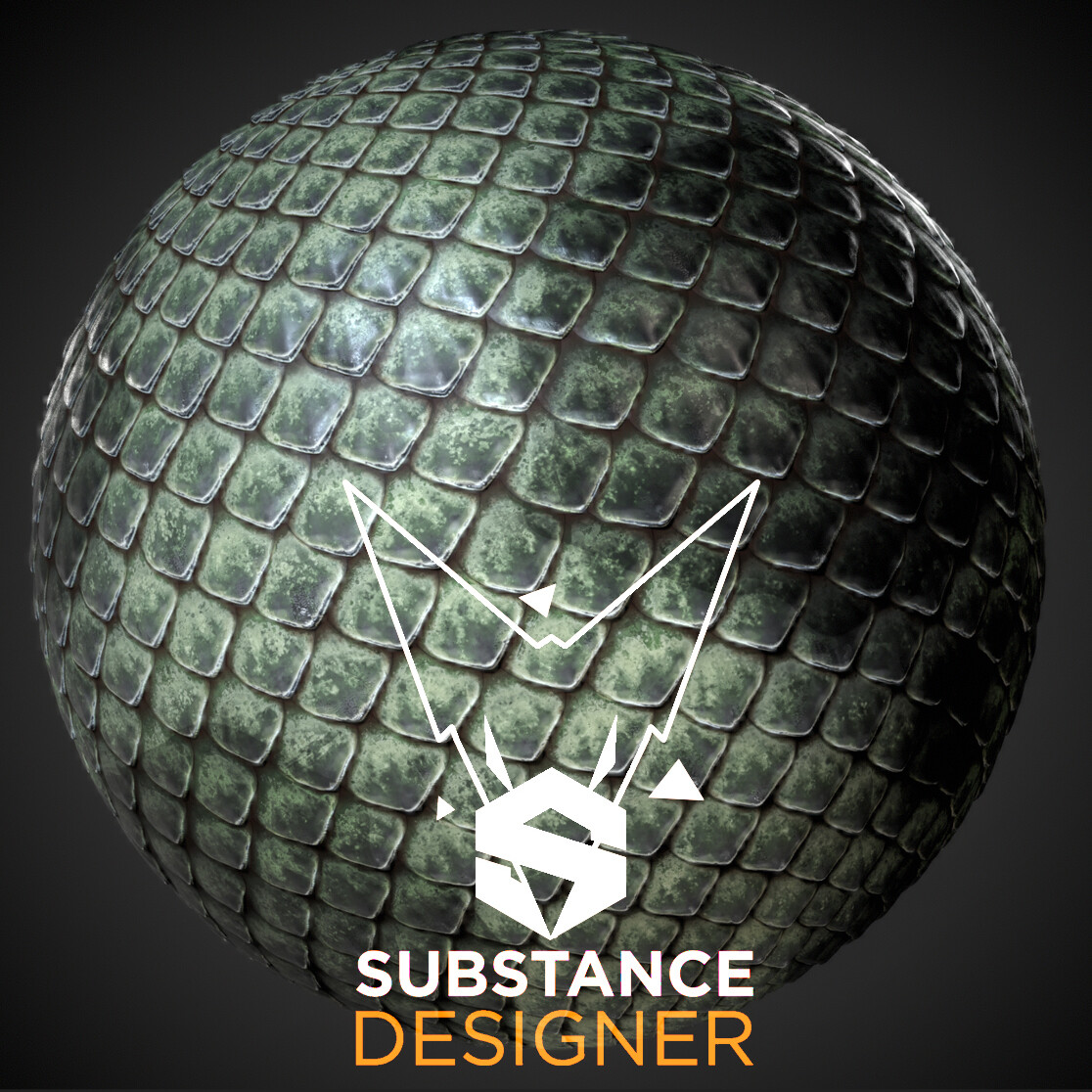 ArtStation - Scale. Substance Designer Material