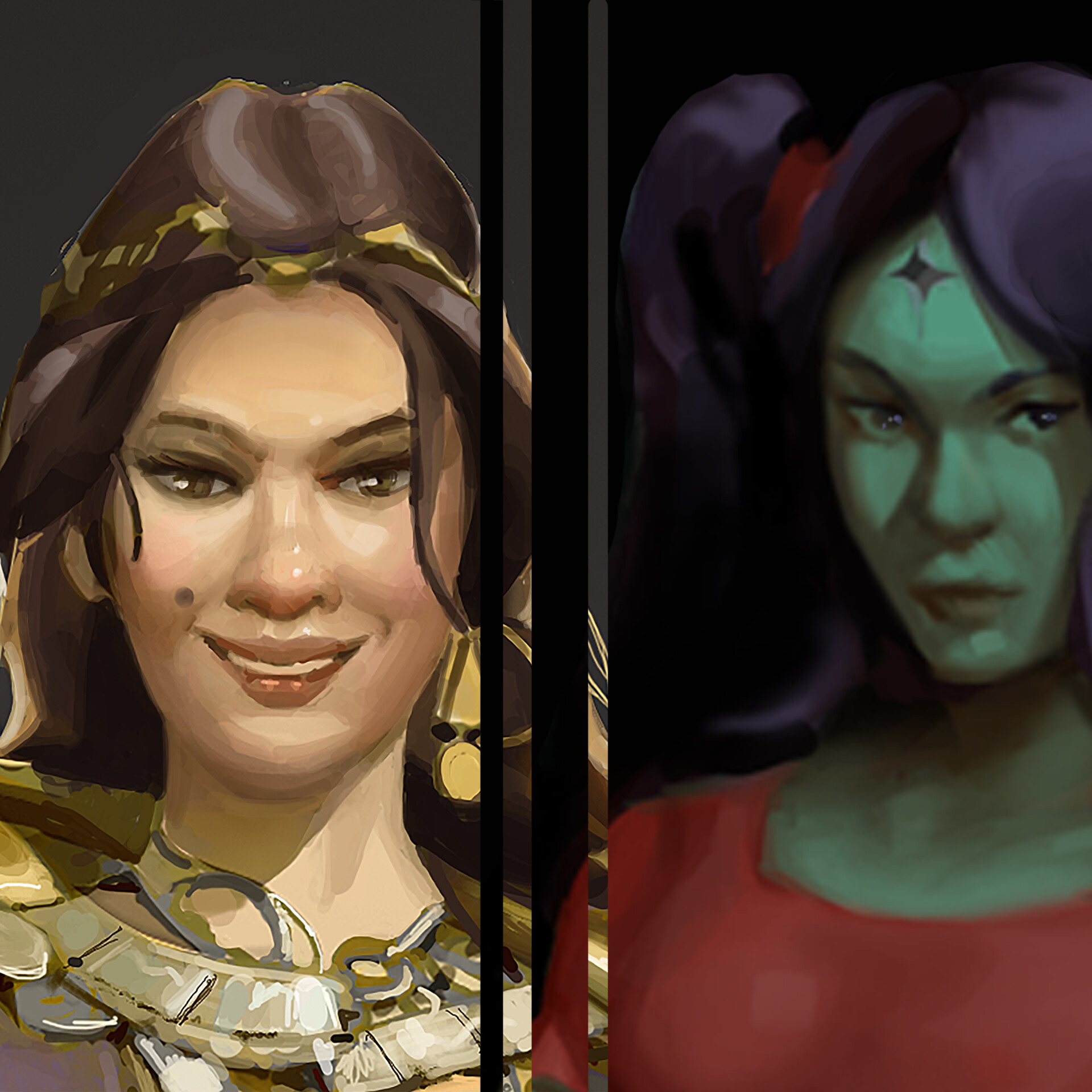 ArtStation - Space Opera - Character designs