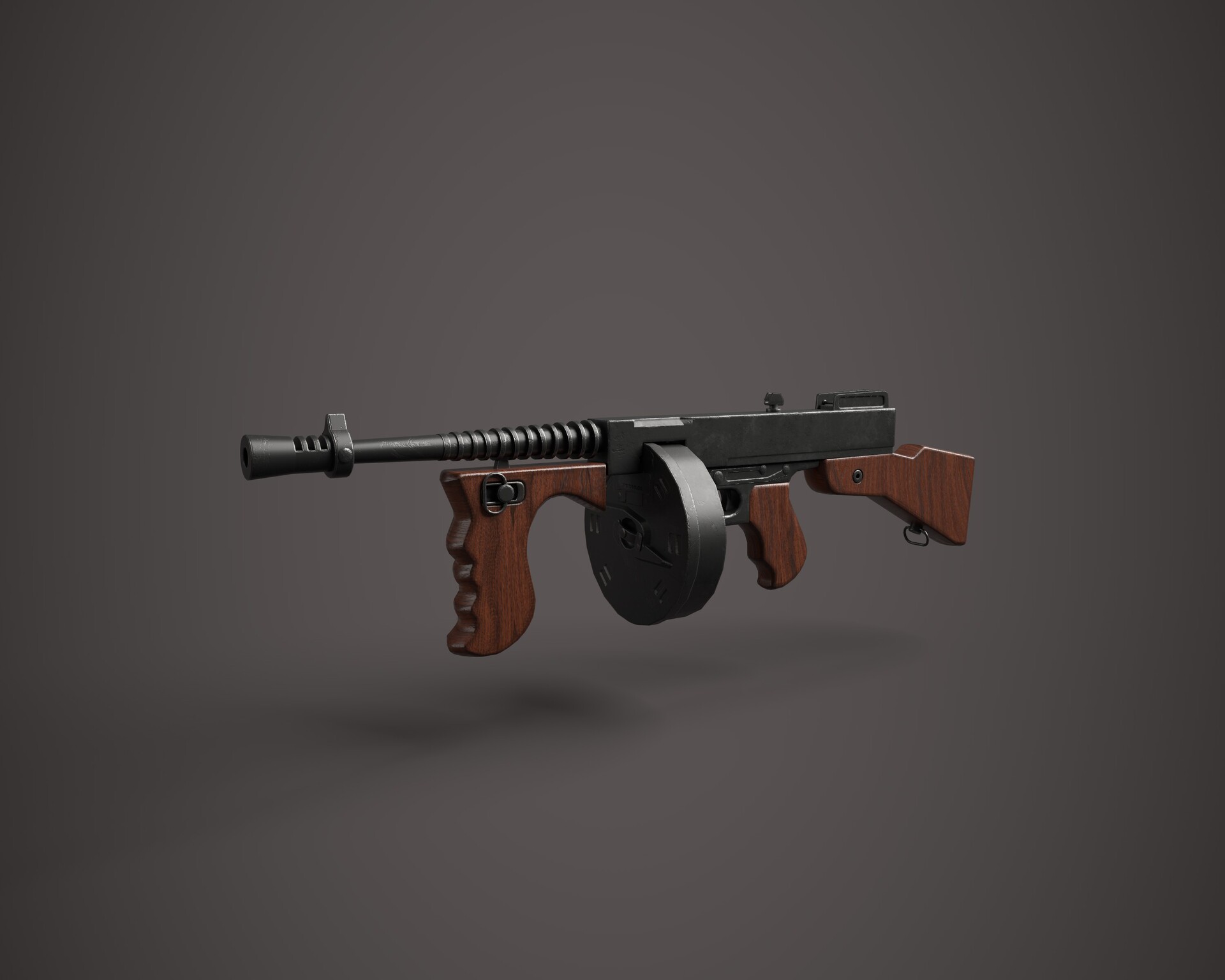 ArtStation - Drum Gun