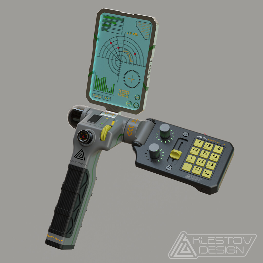 ArtStation - Sci-fi Radar/Scanner