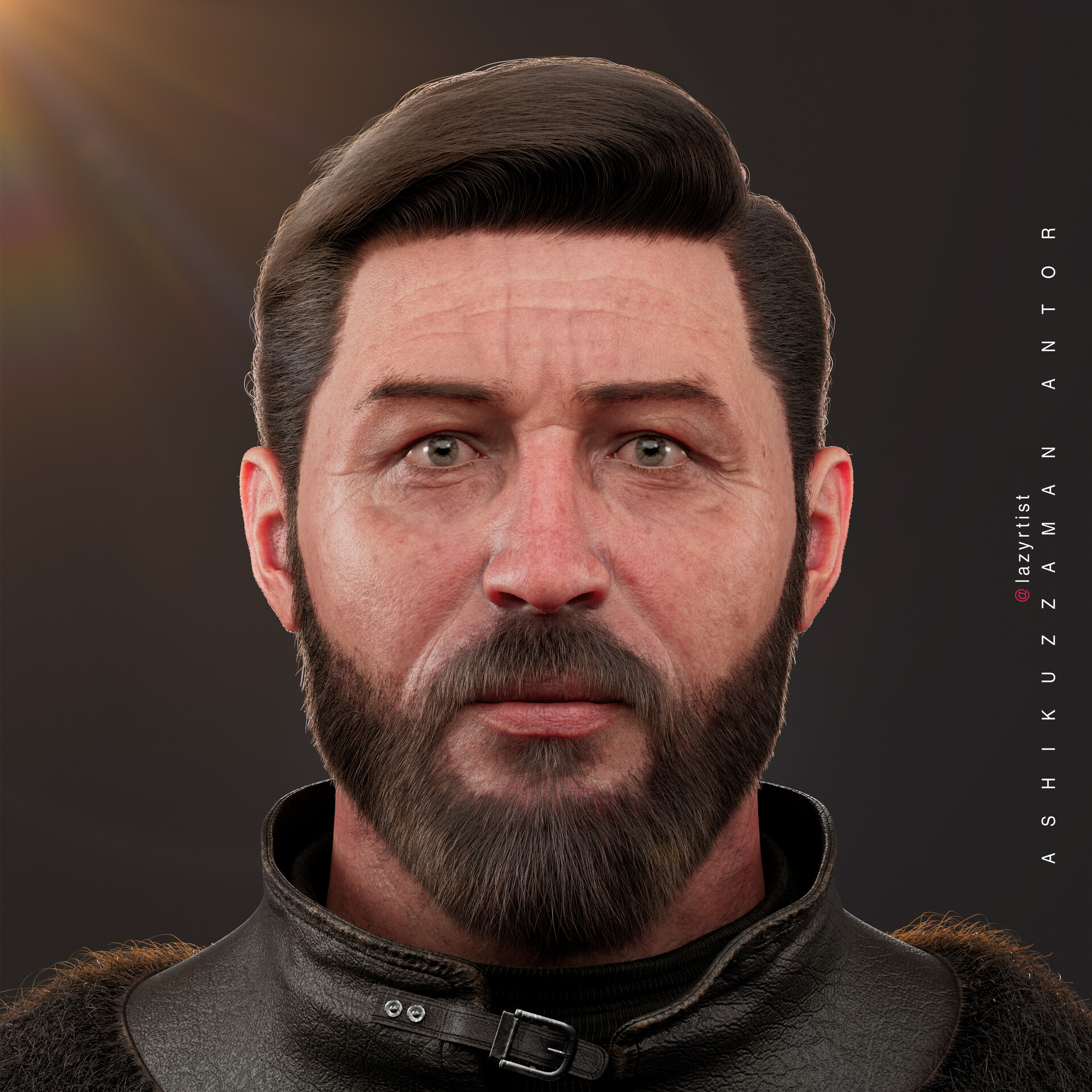 Ashikuzzaman Antor - 3D Realistic Portrait