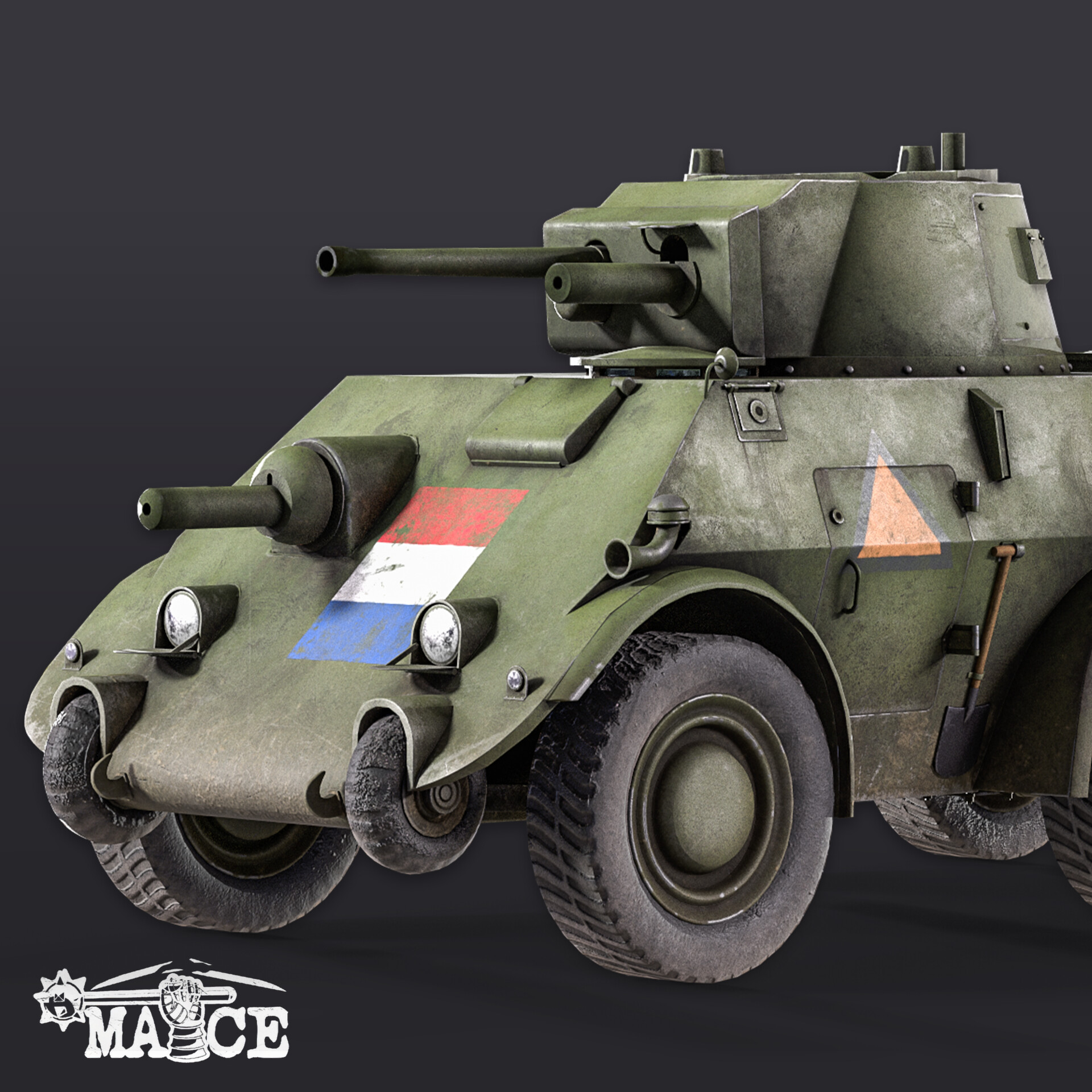 ArtStation - DAF Pantserwagen M39 / PzSpWg L201(h) [MACE]
