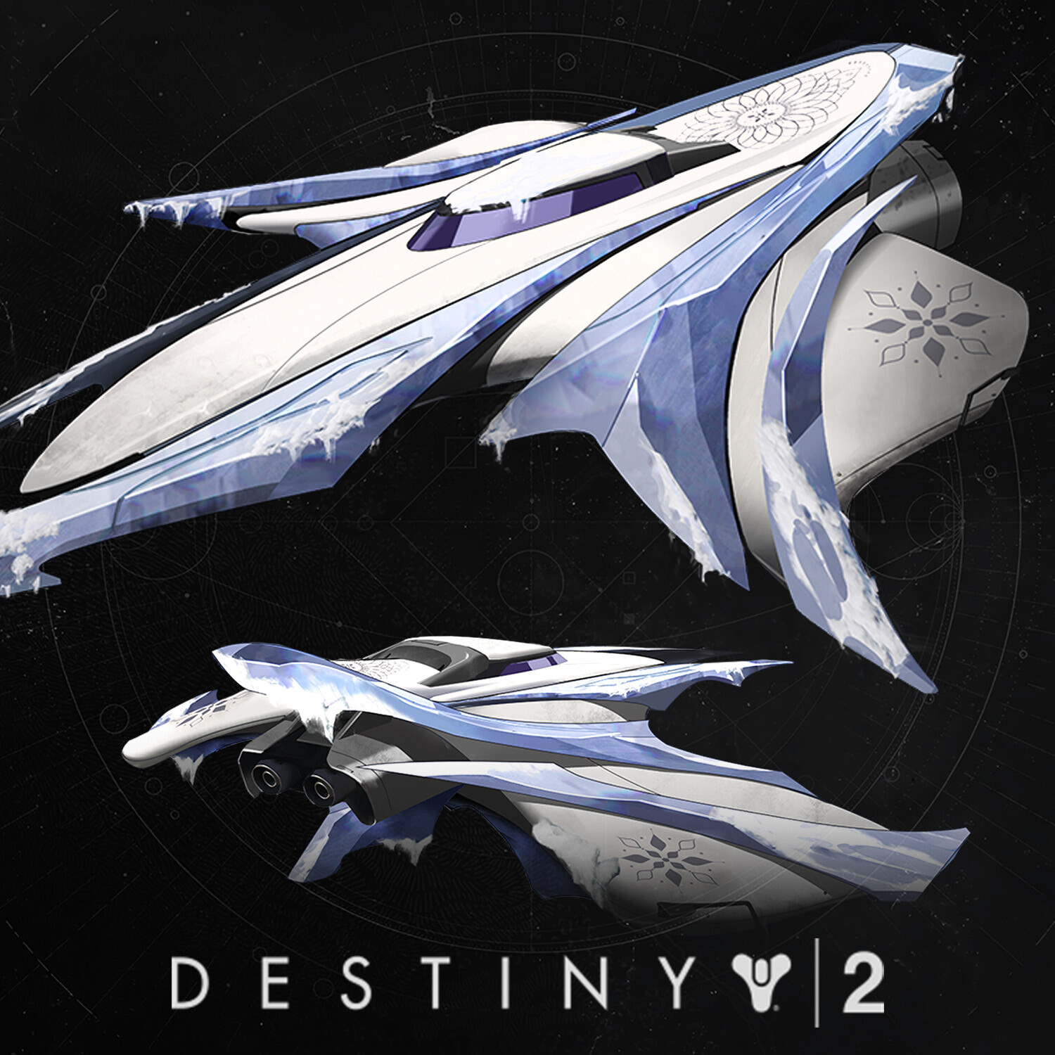 ArtStation - Destiny 2 Dawning Ship Icechime