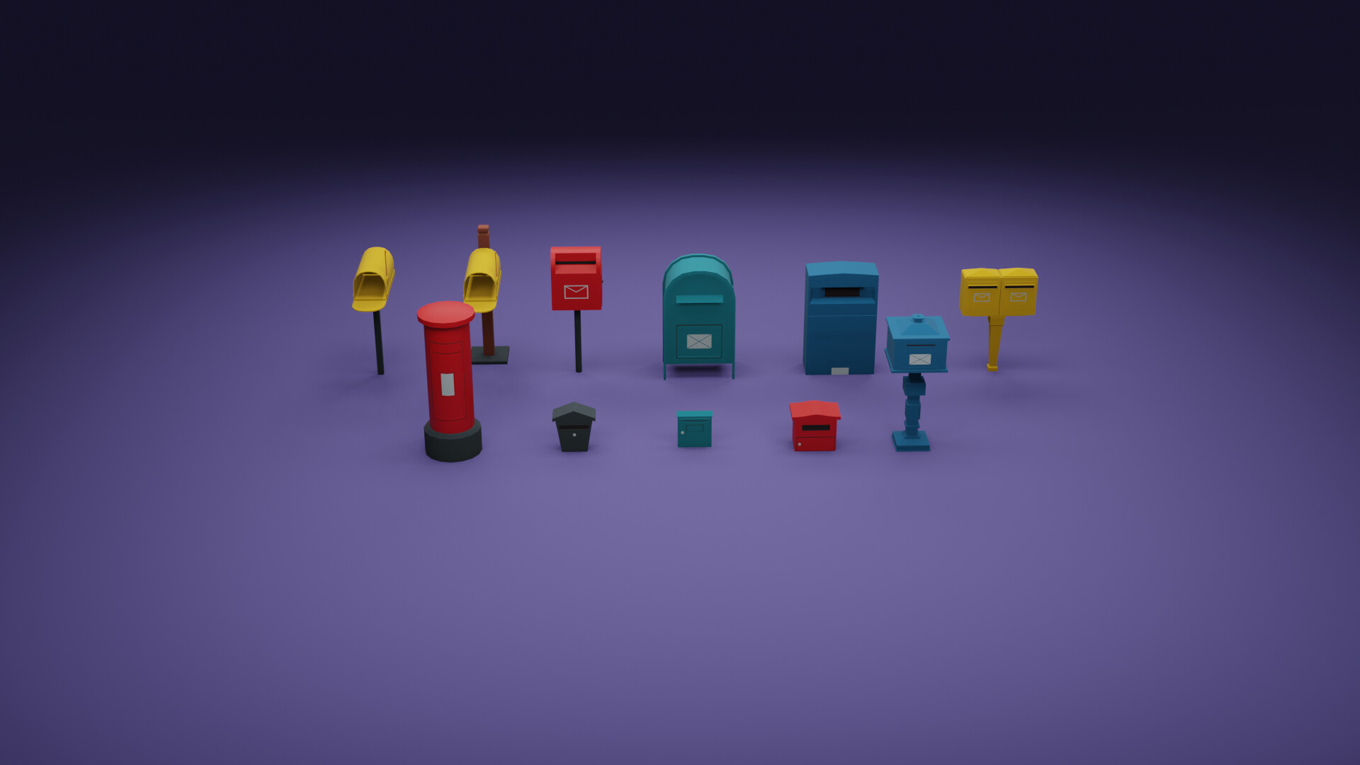 ArtStation - Mailboxes