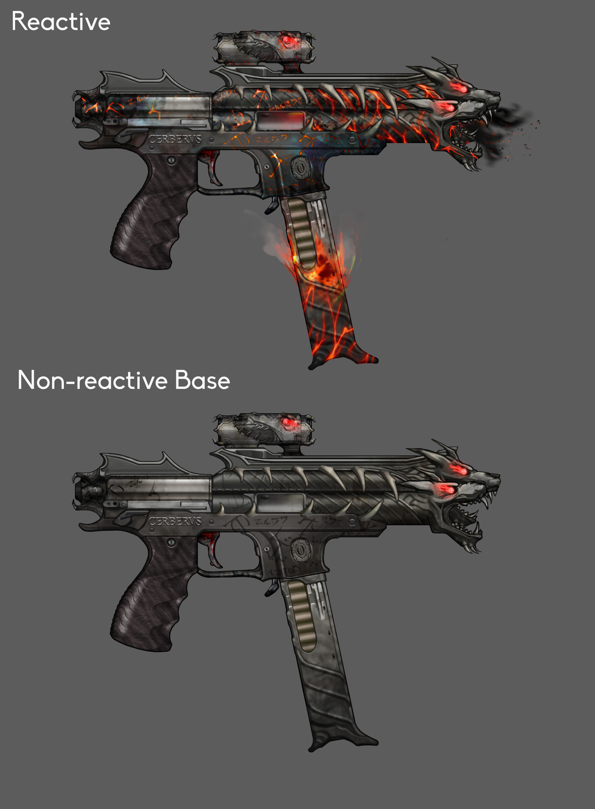 ArtStation - Legendary Weapon Skins