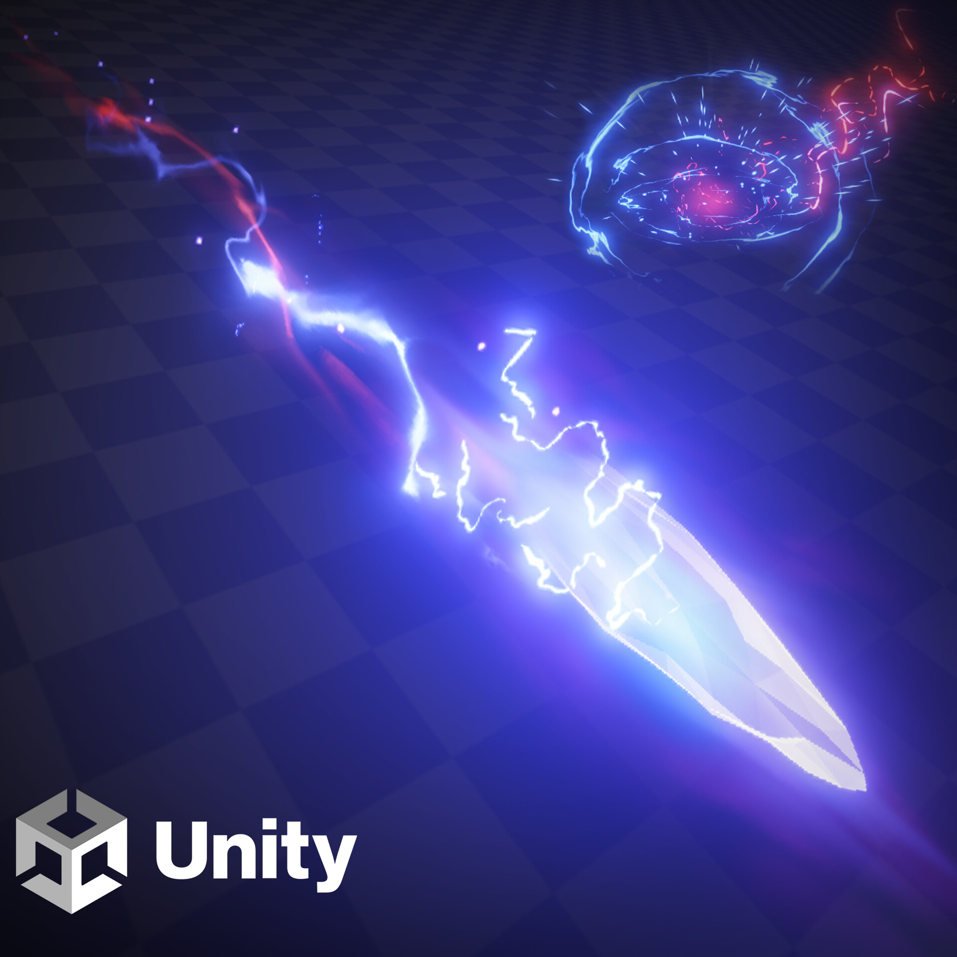 ArtStation - Lightning Bolt Trail - Real time VFX - Unity