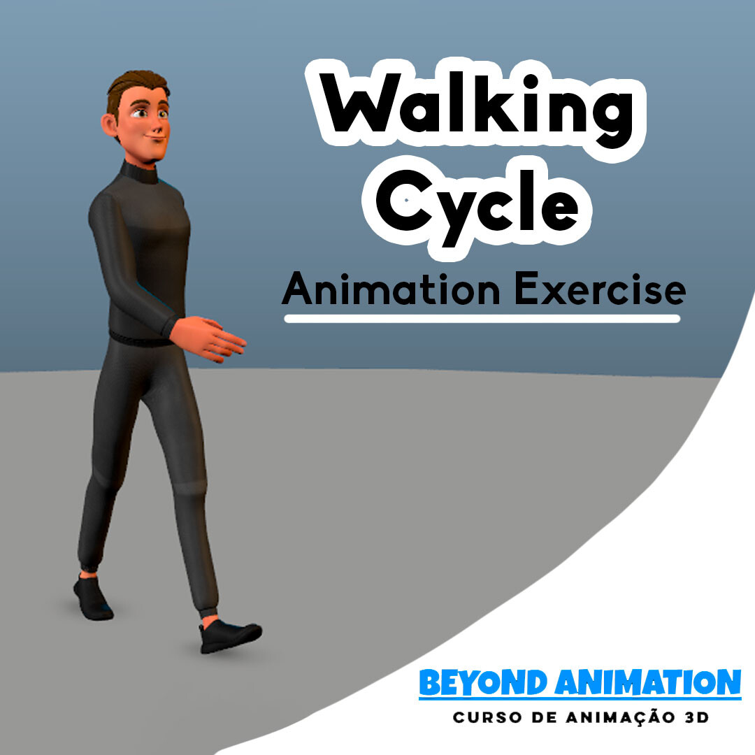 ArtStation - Walking Cycle