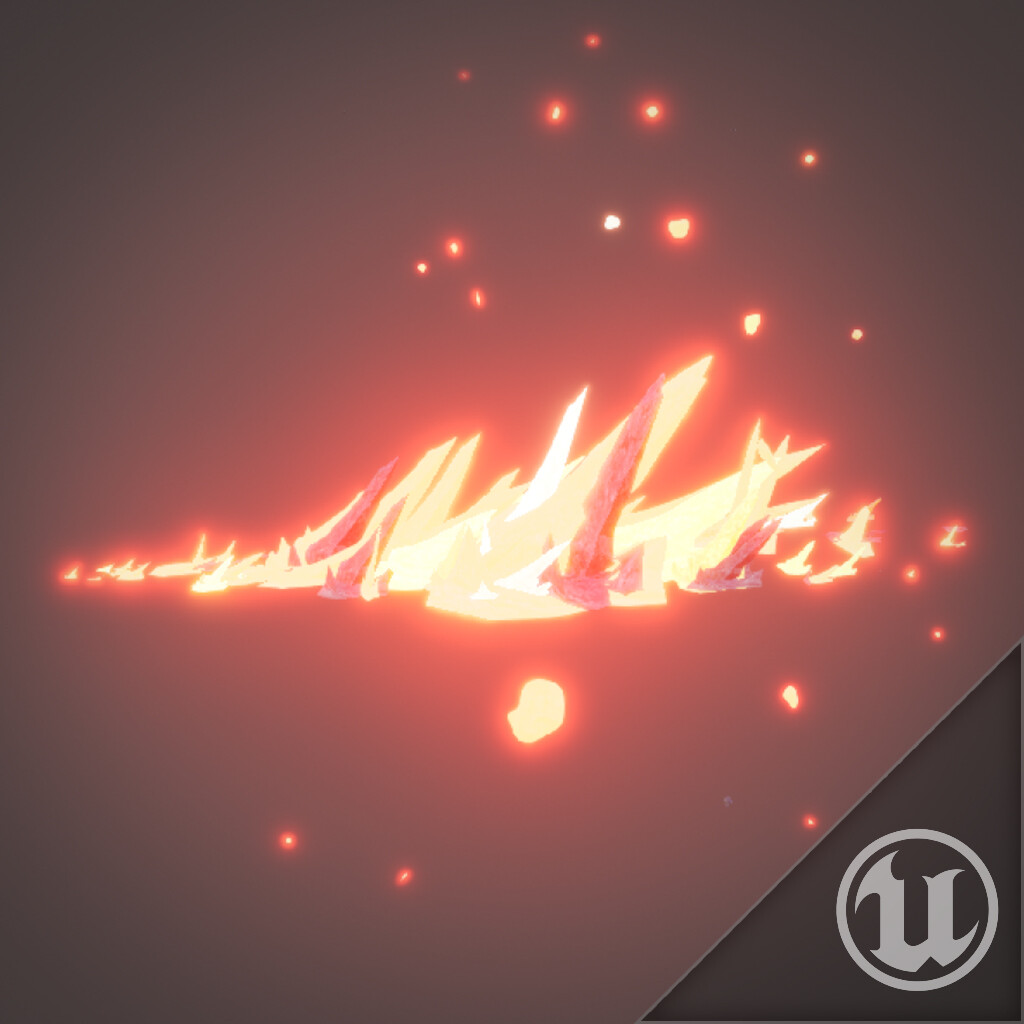 ArtStation - Magma Spikes Magic Attack