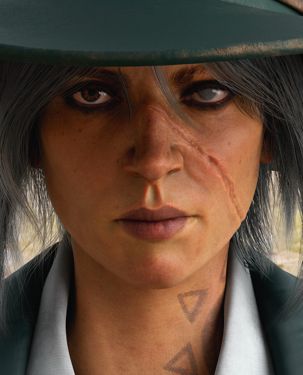 ArtStation - Jane Bell - The famous Bounty Hunter