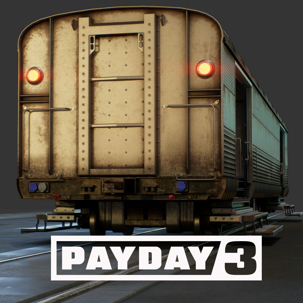 ArtStation - Payday 3 - DLC : Train Cars