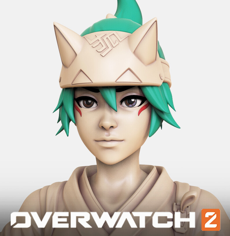 ArtStation - Kiriko Overwatch 2 Highpoly