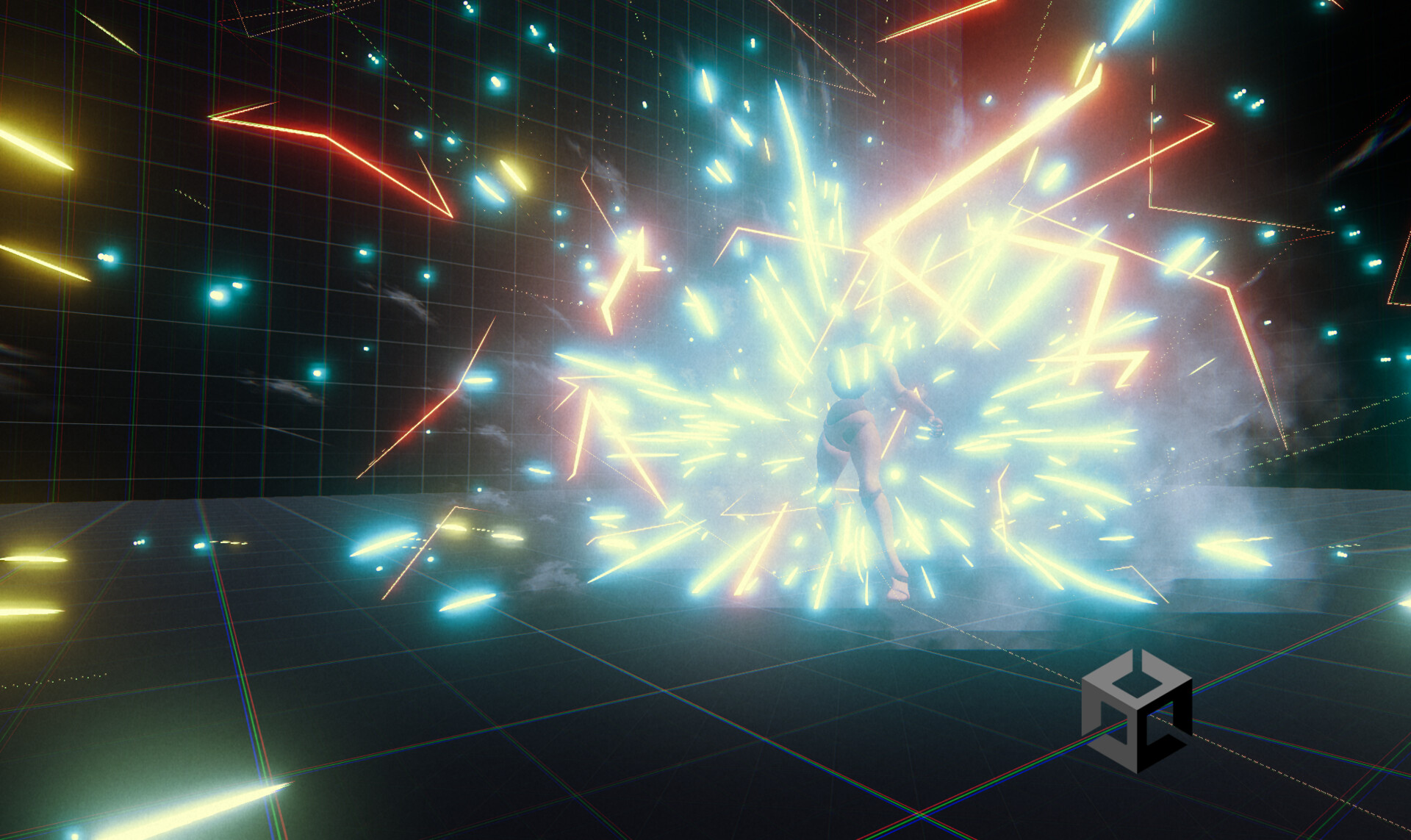 ArtStation - Power Up Explosion