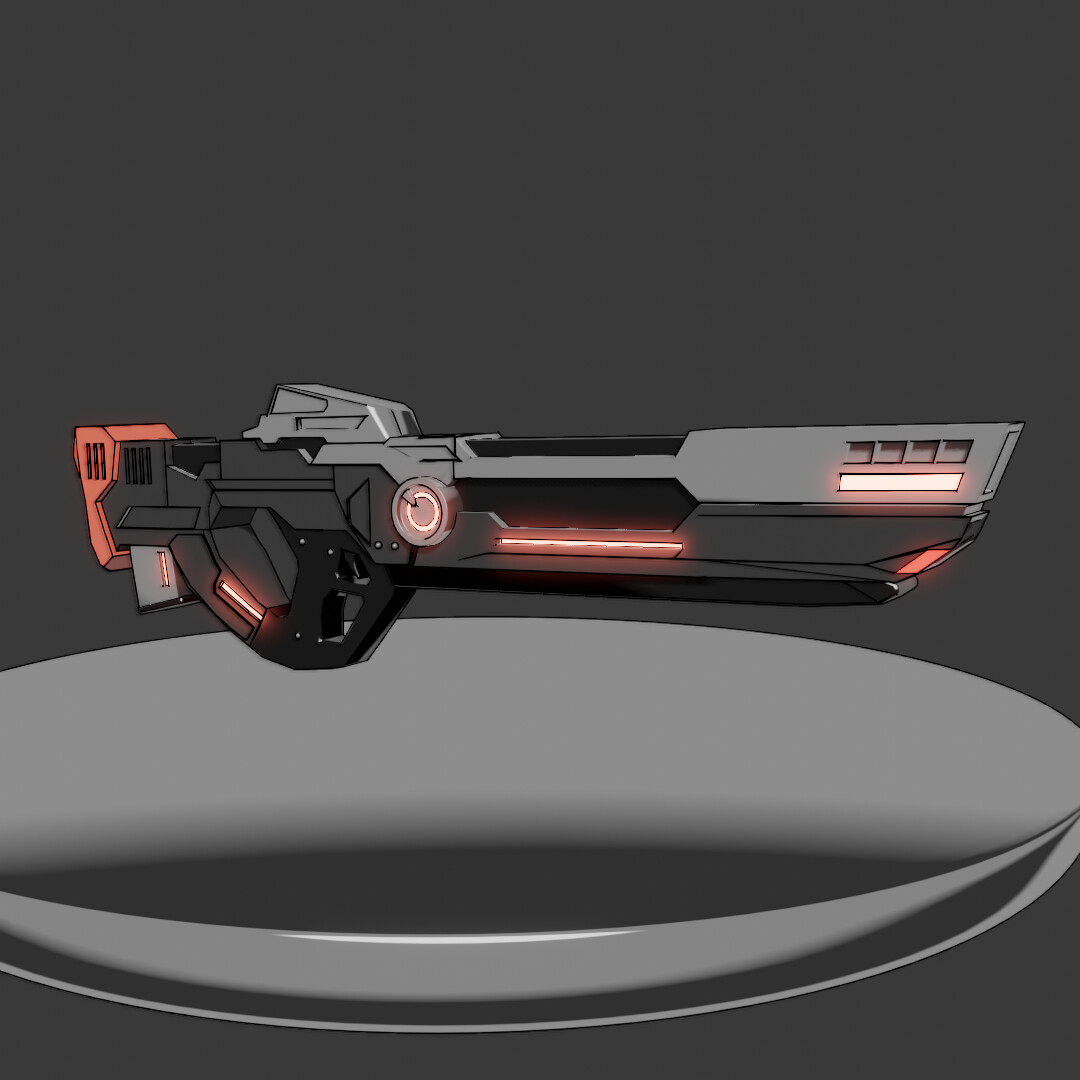 ArtStation - Plasma Gun