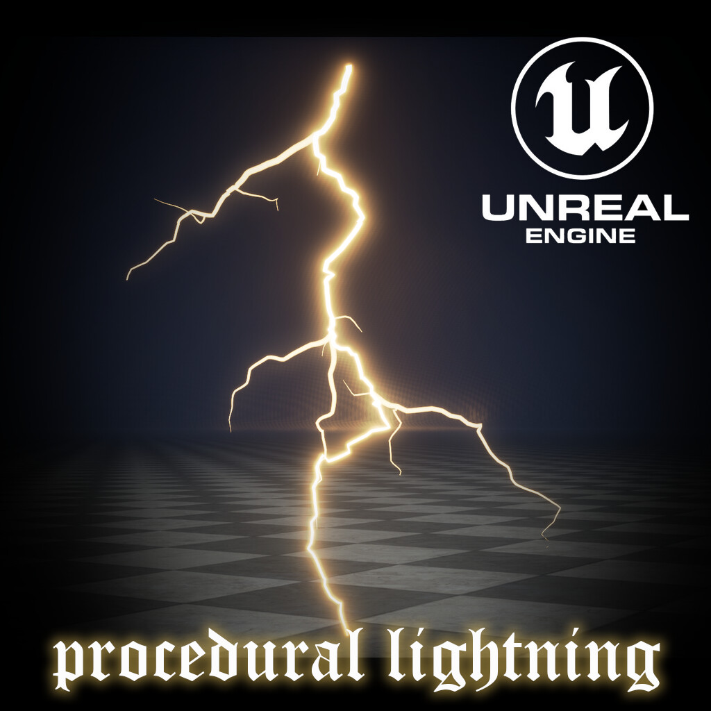 ArtStation - Procedural Lightning in unreal