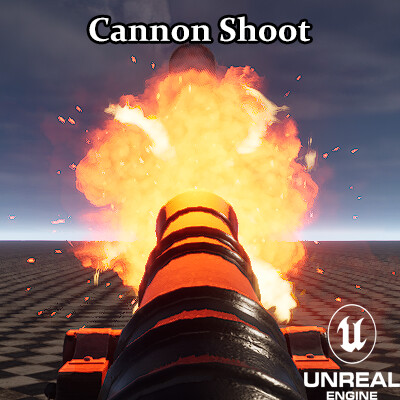 ArtStation - Cannon Shoot VFX