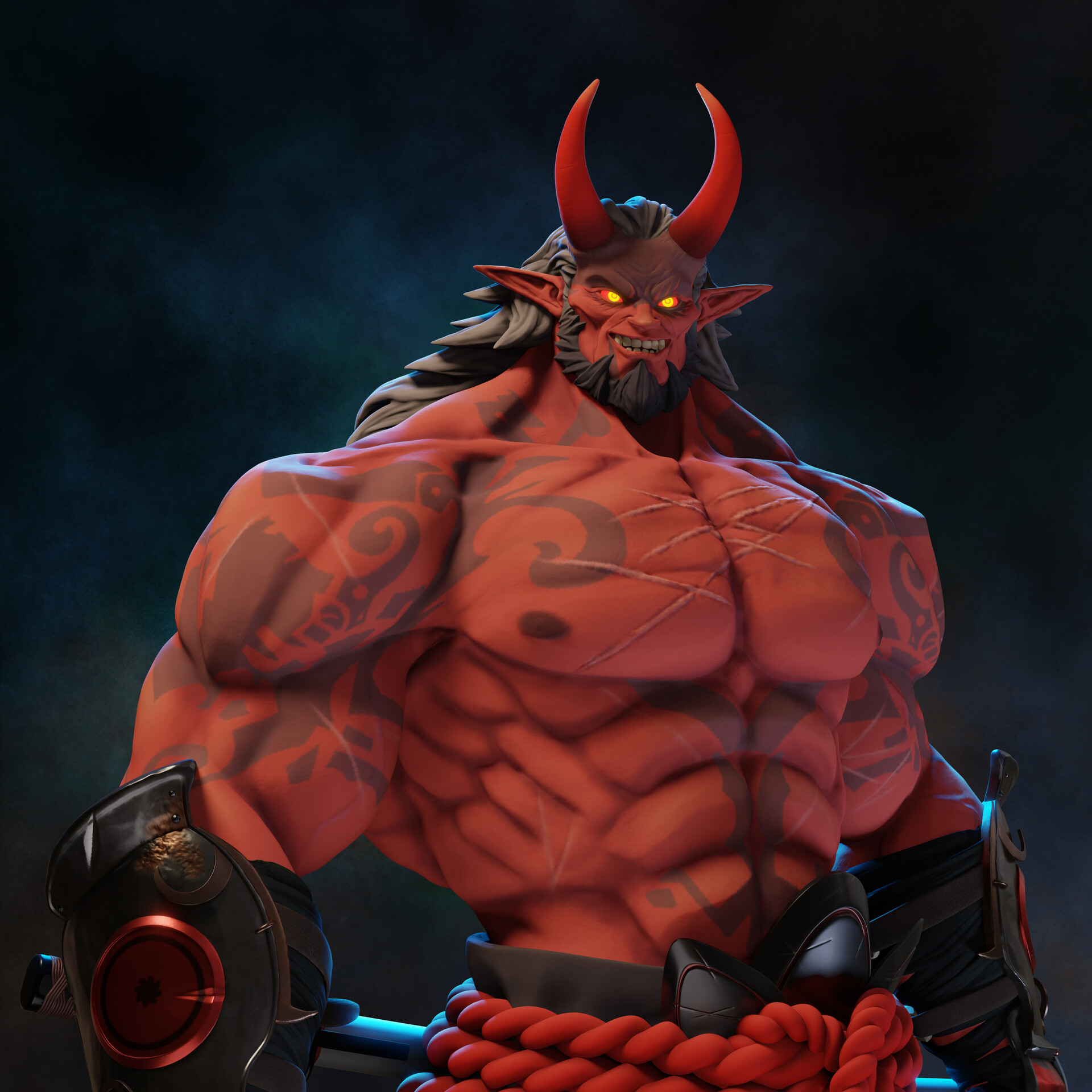 ArtStation - Oni - Character Sculpt