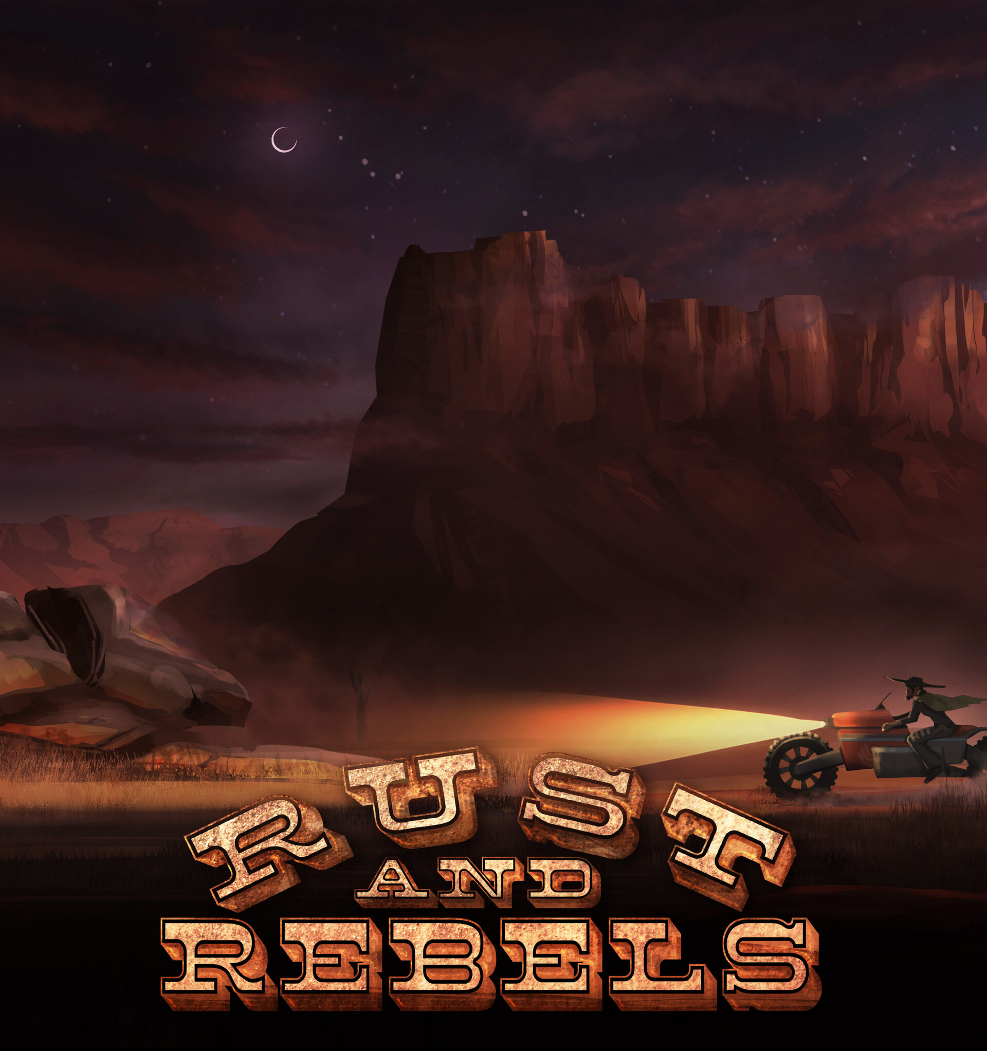 ArtStation - Rust and Rebels - Environment