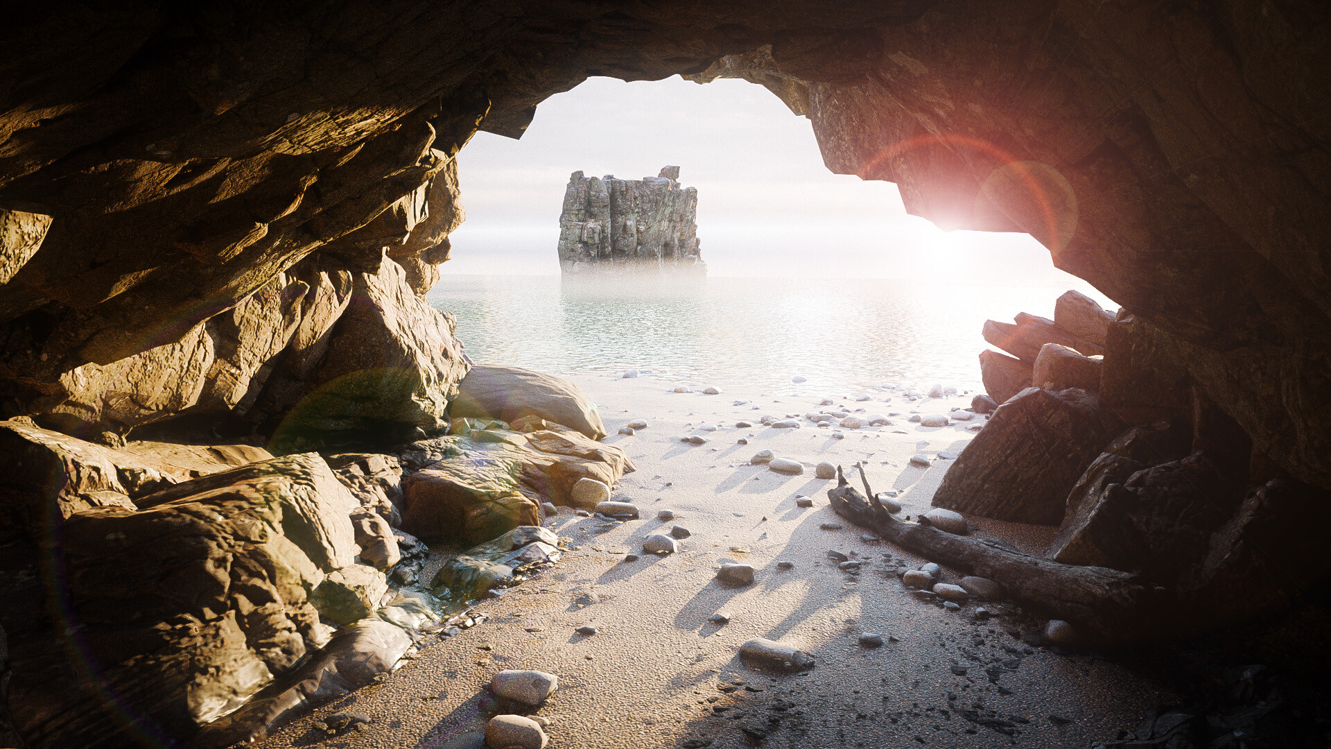 ArtStation - The Sea Cave