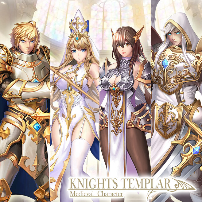 ArtStation - Knights Templar