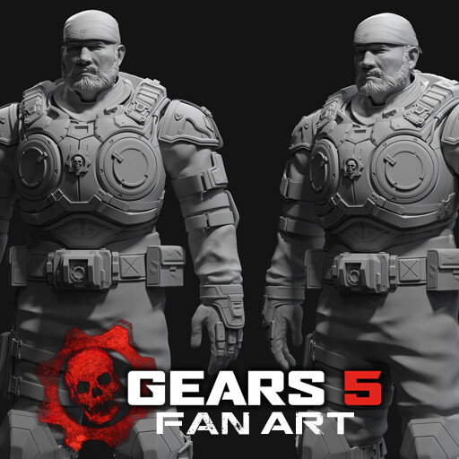 ArtStation - Gears 5 Fan Art B