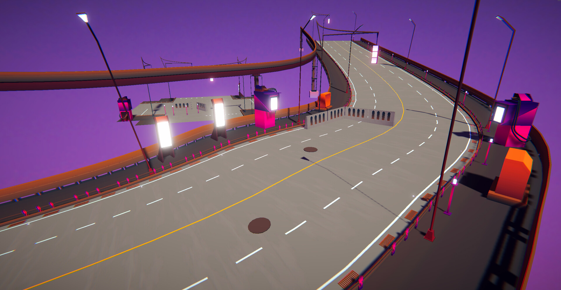 ArtStation - Stylized Road