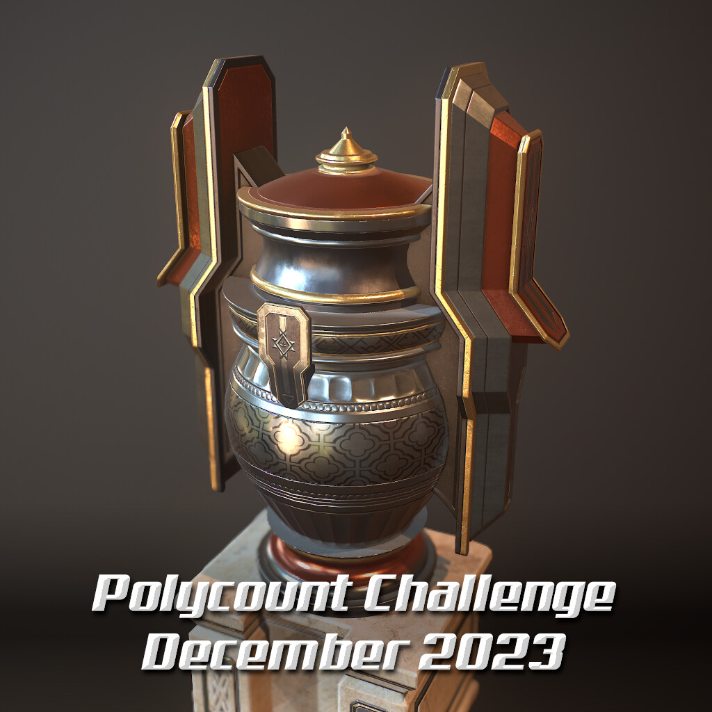 ArtStation - Polycount Hard Surface Challenge - December 2023 (based on Olabukoo's concept art)