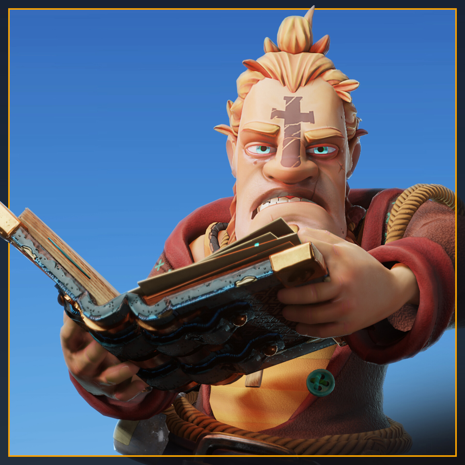 ArtStation - Monk Ezekiel - - Realtime Game Character