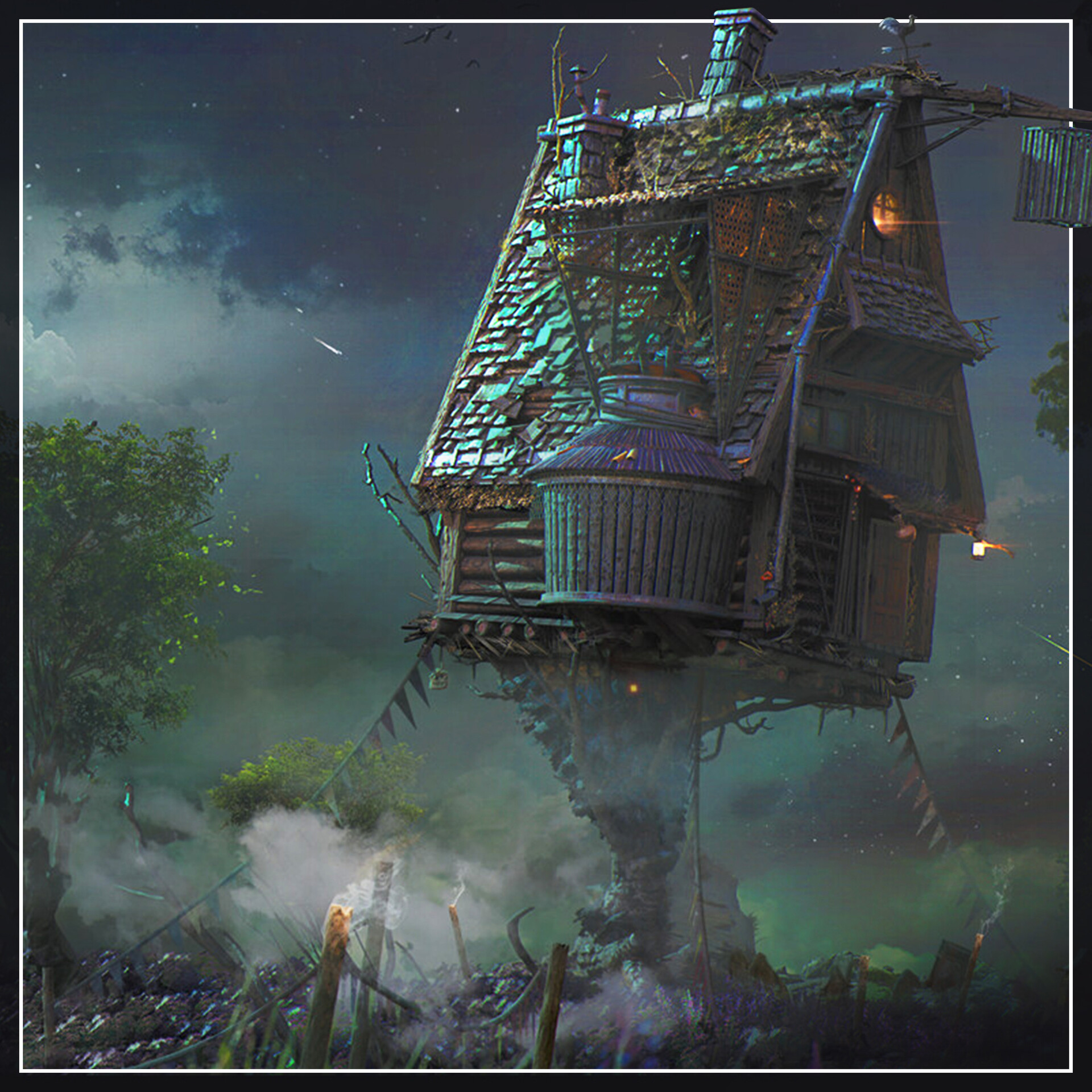 ArtStation - Baba Yaga House