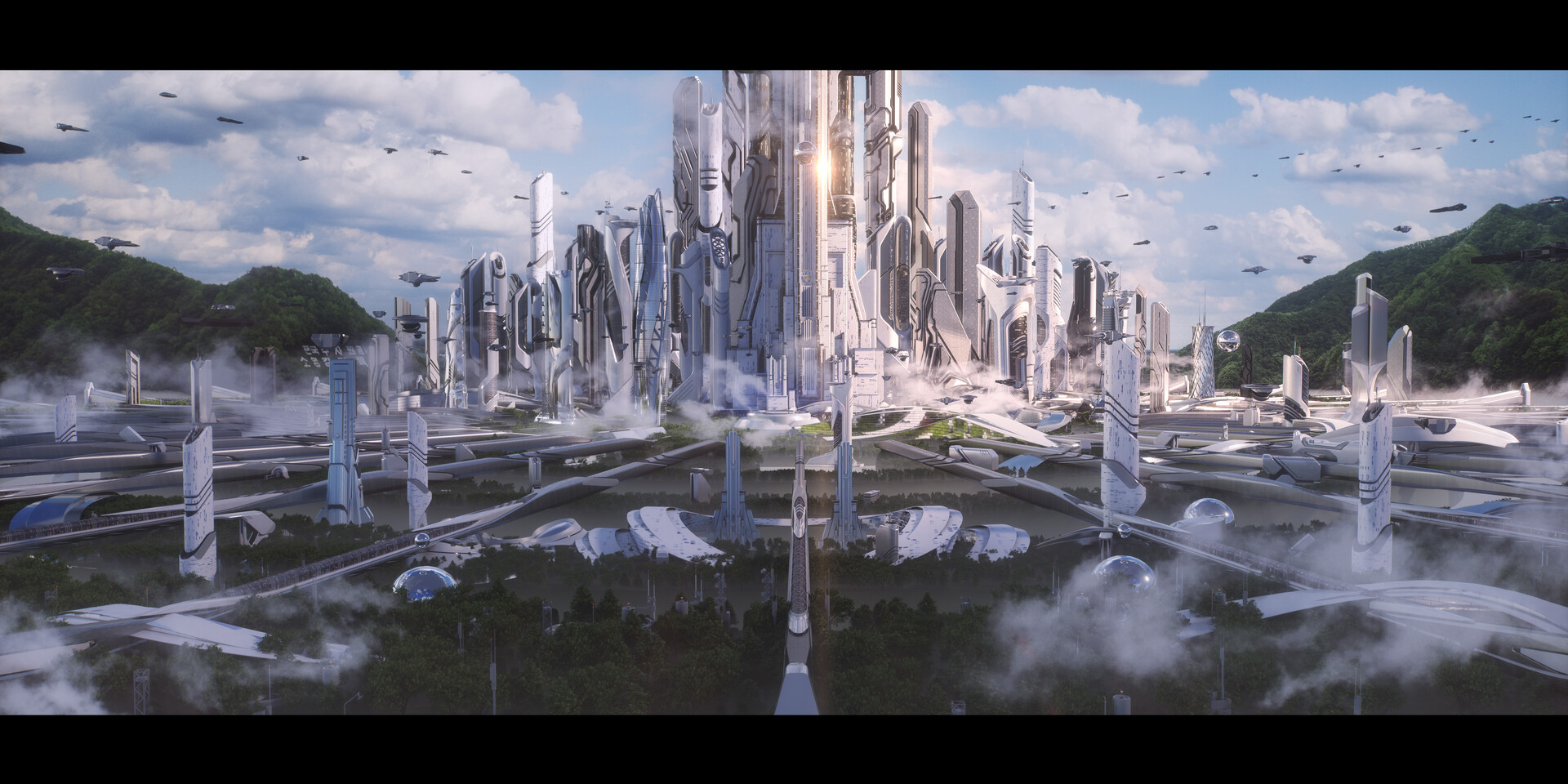ArtStation - The future of rural life in China