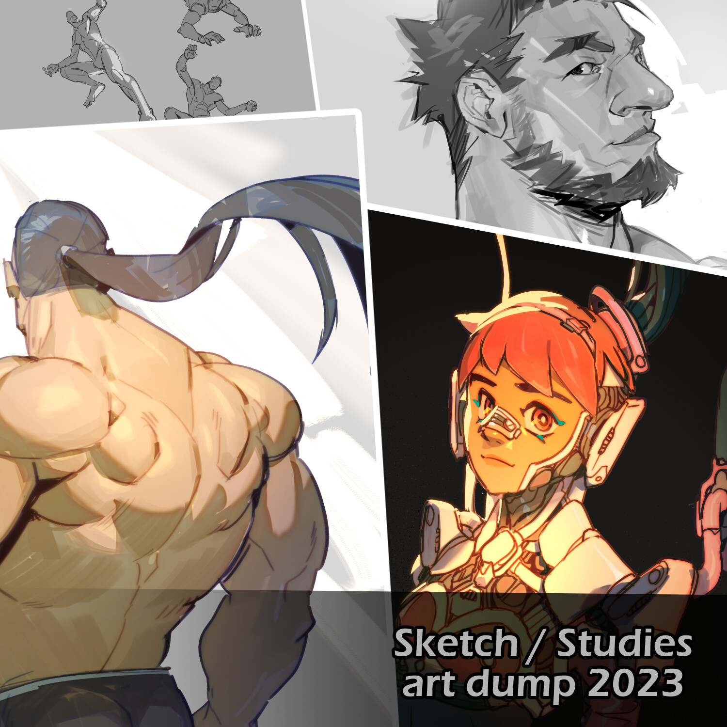 ArtStation - Art dump 2023 - Davide Pelullo