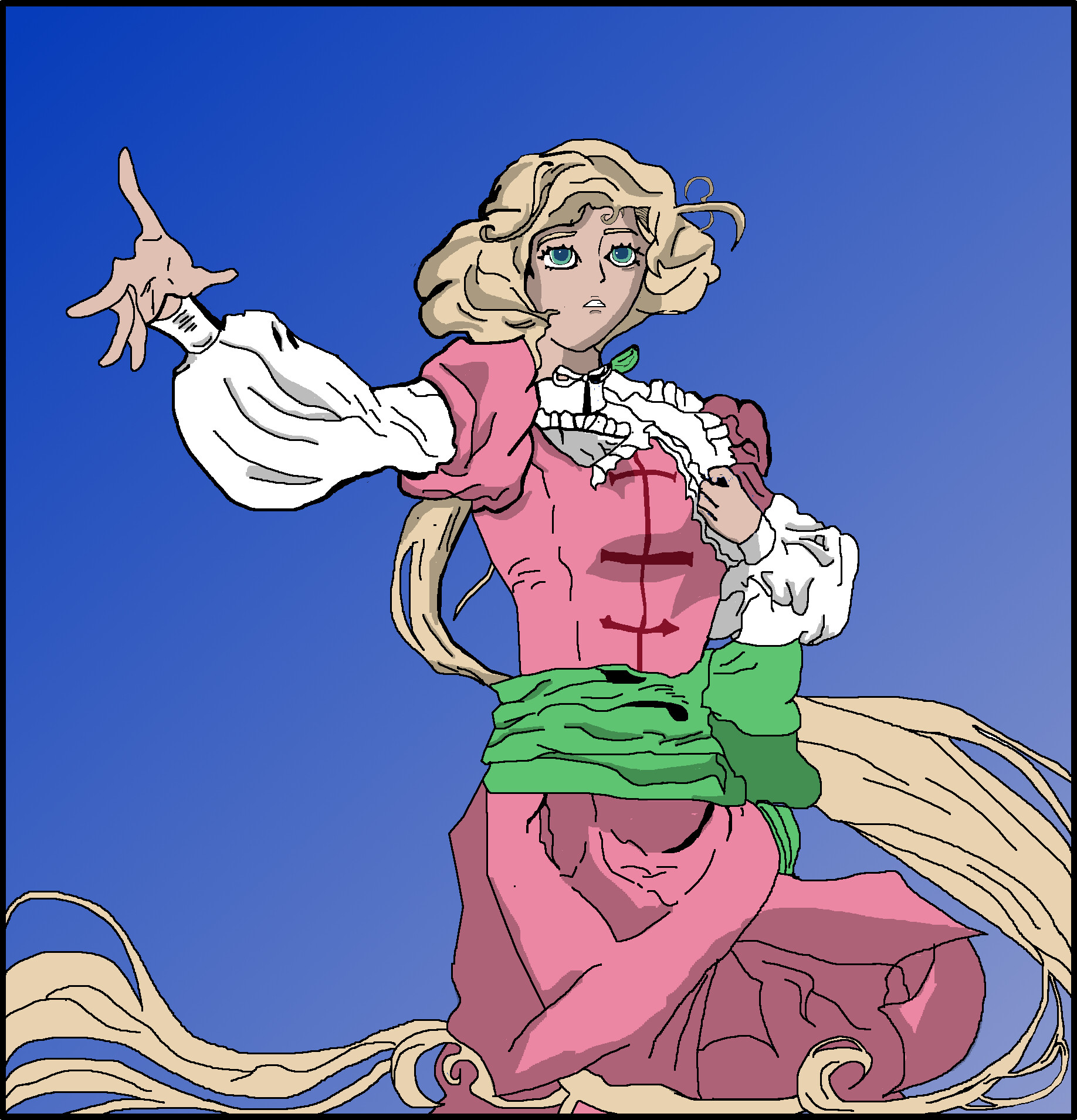 ArtStation - Day 16 #100daysofdrawing #2dart - Practice sketch of Maria ...