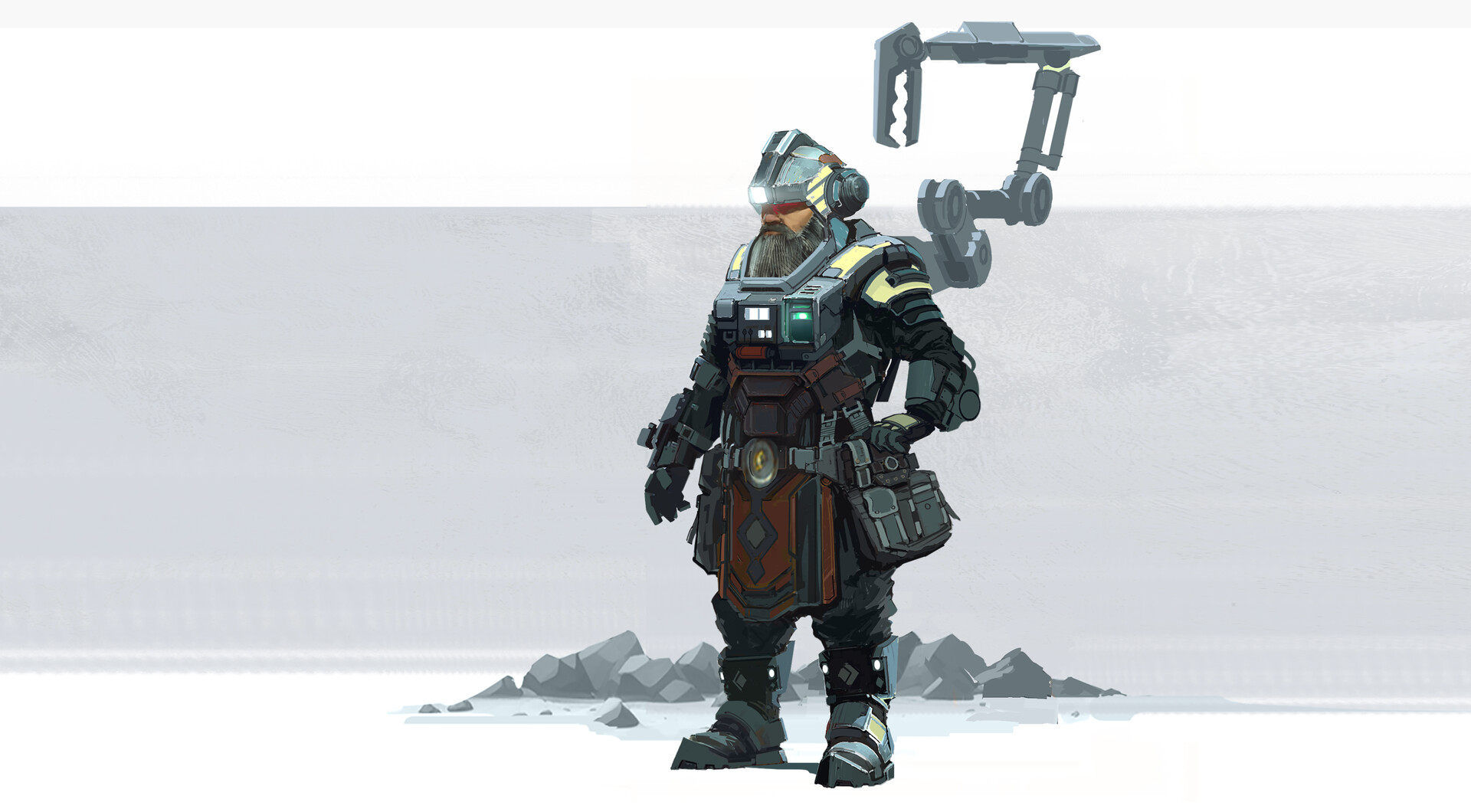 ArtStation - space dwarf ENGINEER