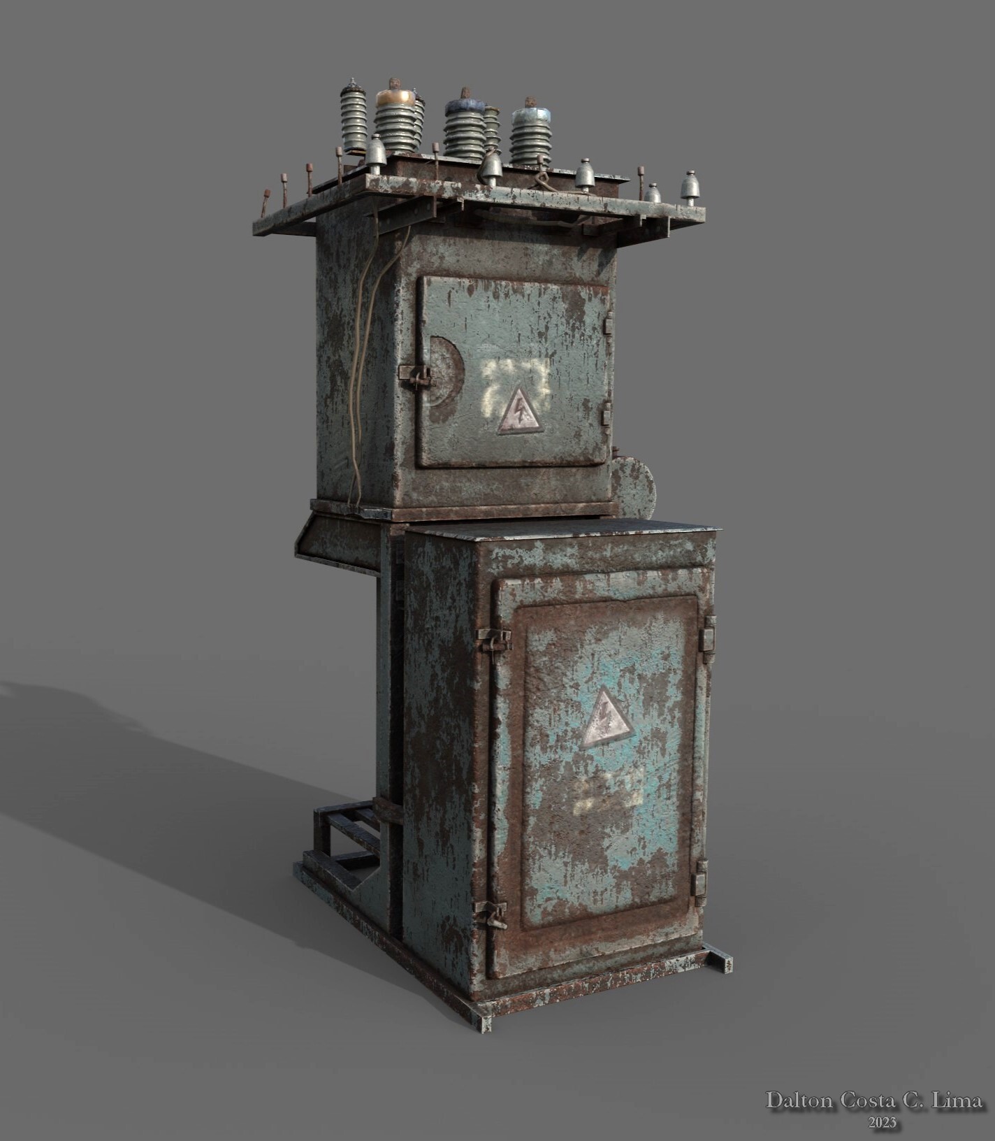 ArtStation - Rusty Transformer Booth