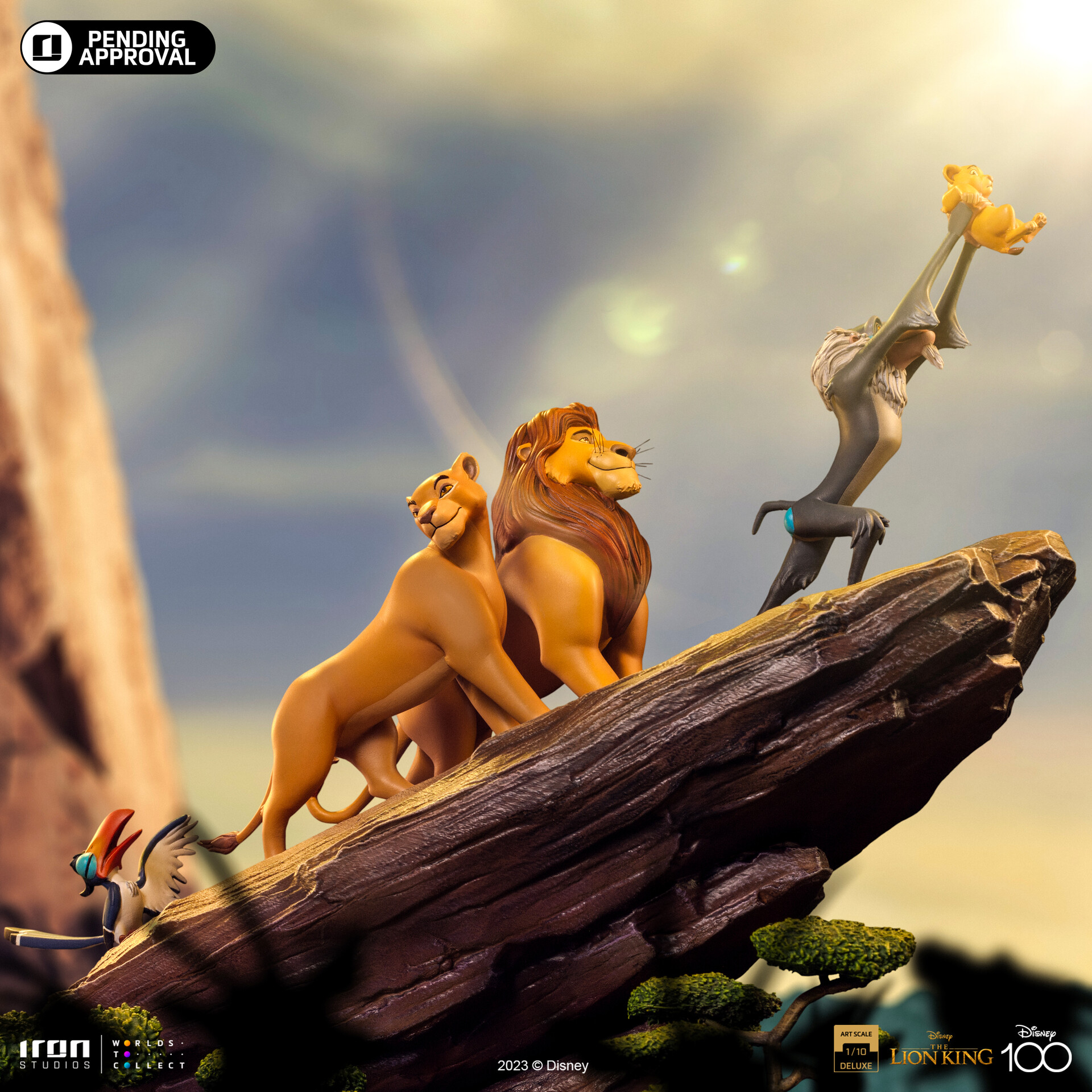 ArtStation - Lion King - Disney 100 - Iron Studios