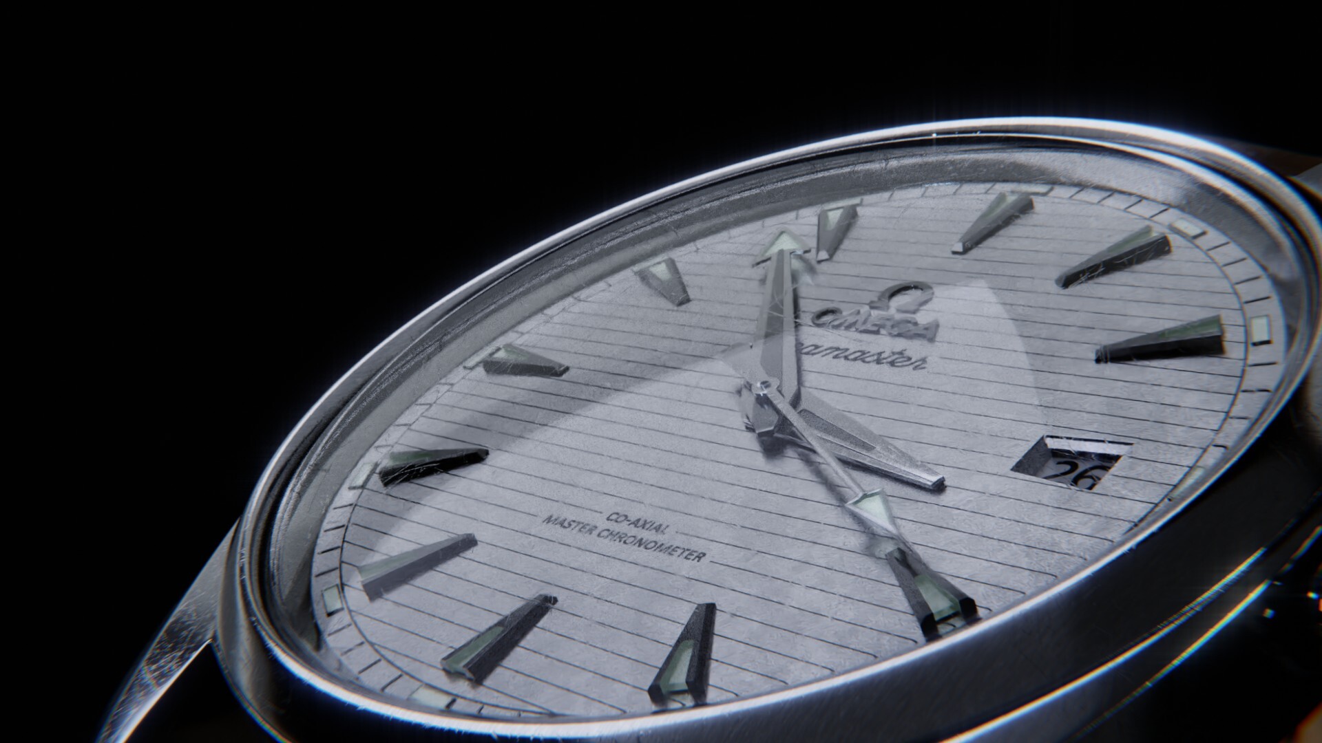 ArtStation - Fake OMEGA WATCH 3D Animation