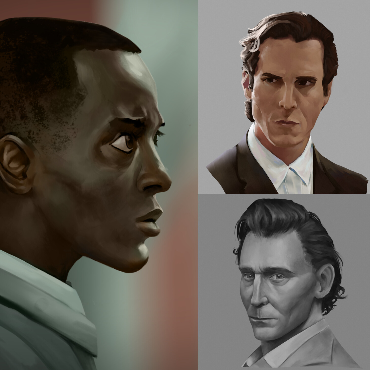 ArtStation - Color and Light studies - 01 | Portraits