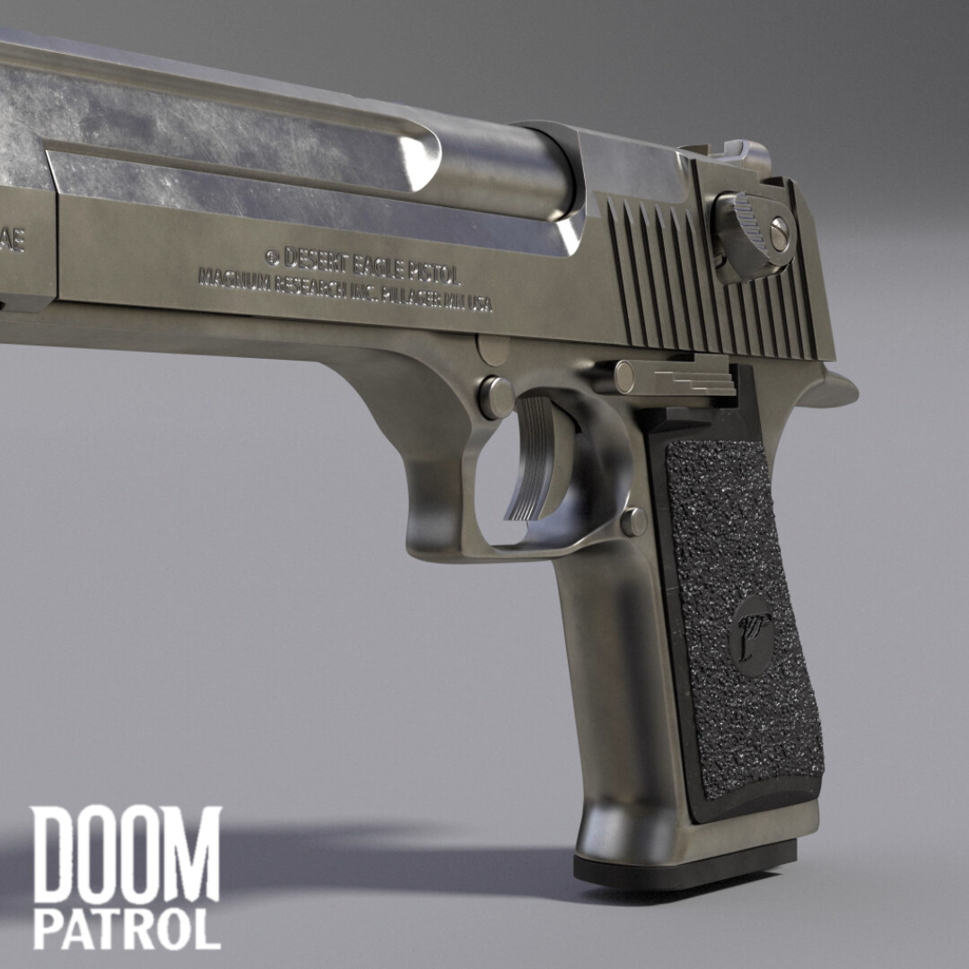 ArtStation - Doom Patrol - Desert Eagle