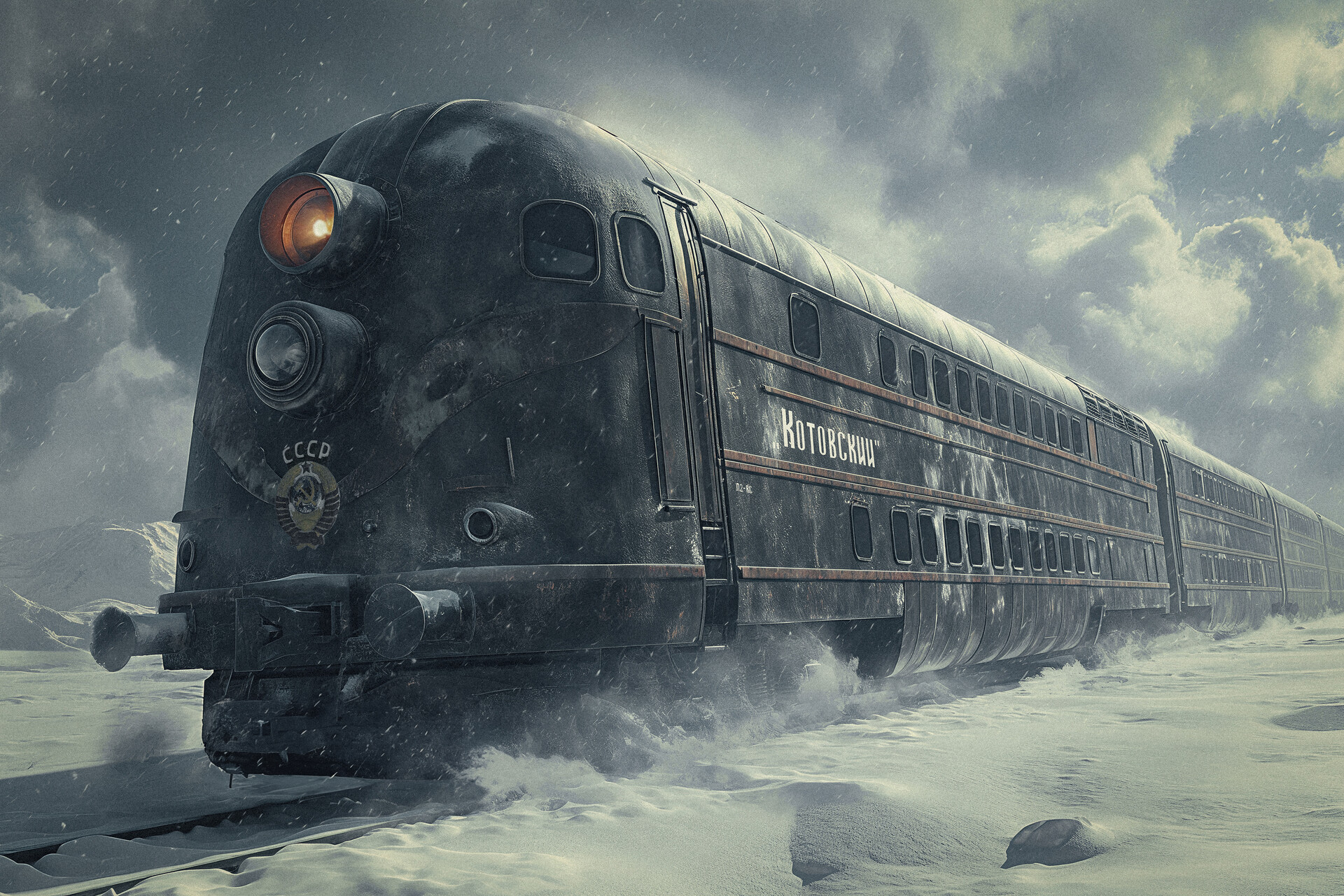 ArtStation - Closely Watched Trains | Ostře sledované vlaky