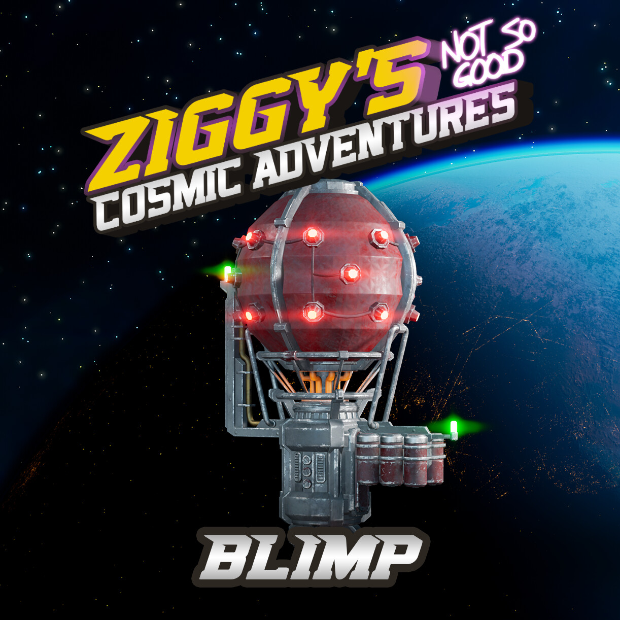 ArtStation - Ziggy's Cosmic Adventures - Blimp
