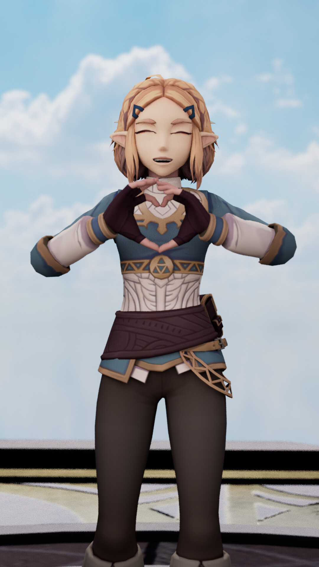Léo - Zelda 3D animation - Dance