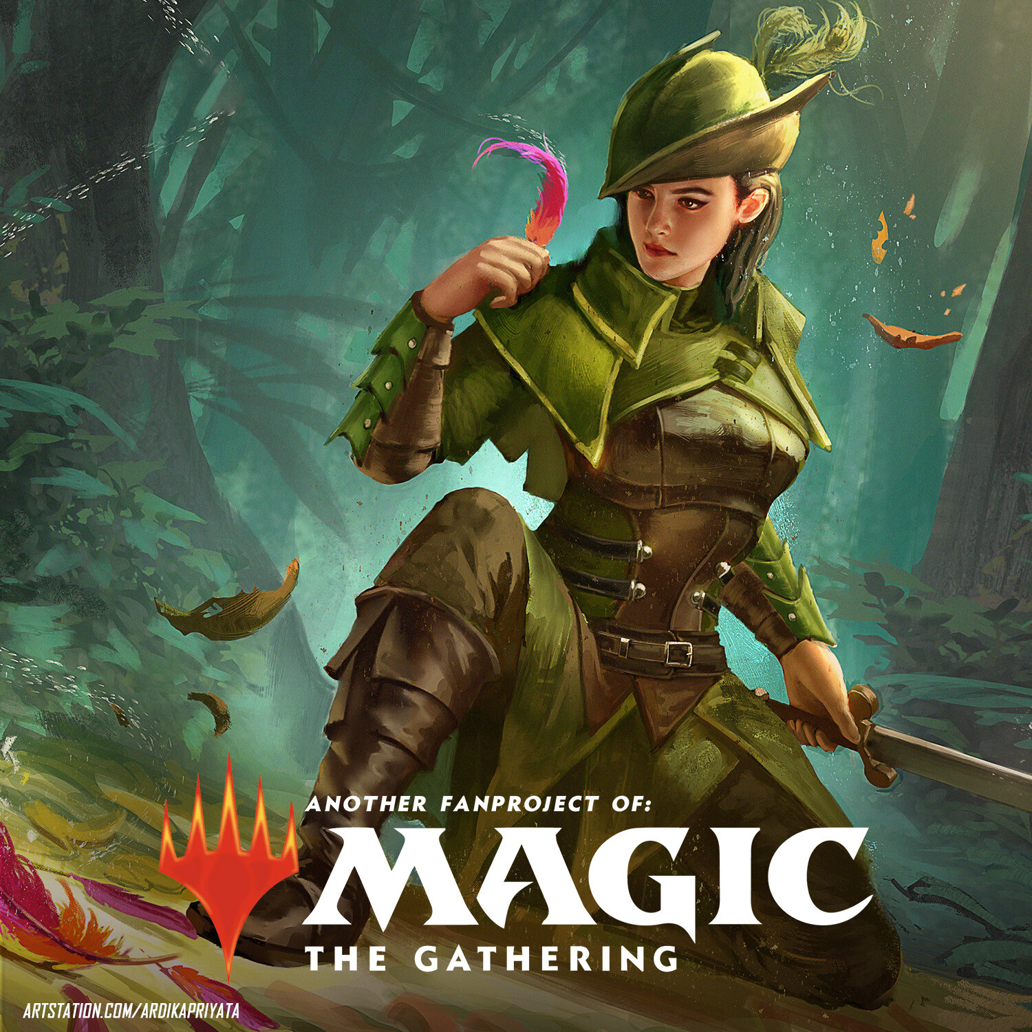 ArtStation - MTG Fanproject: Tireless Tracker