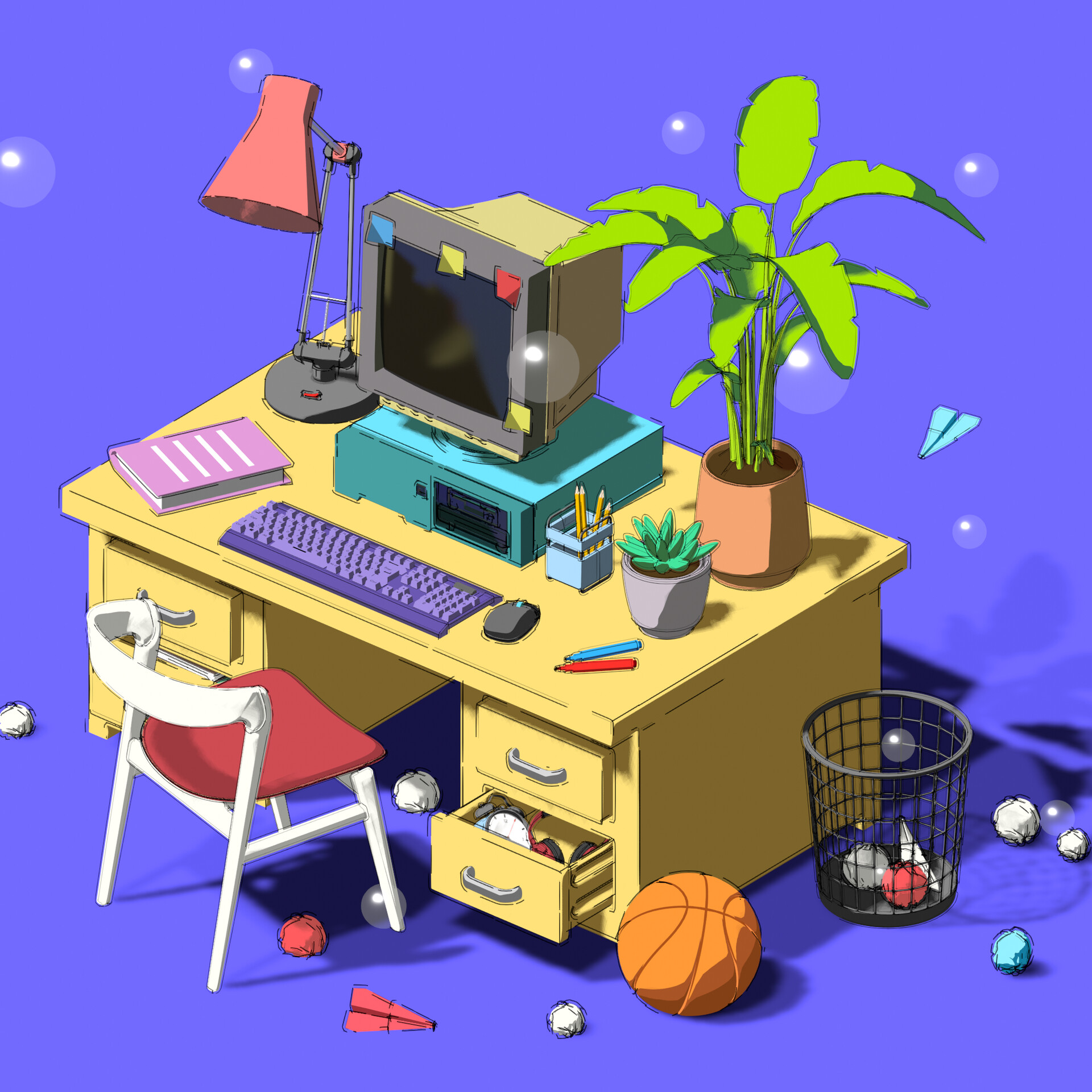 ArtStation - The Desk Diaries