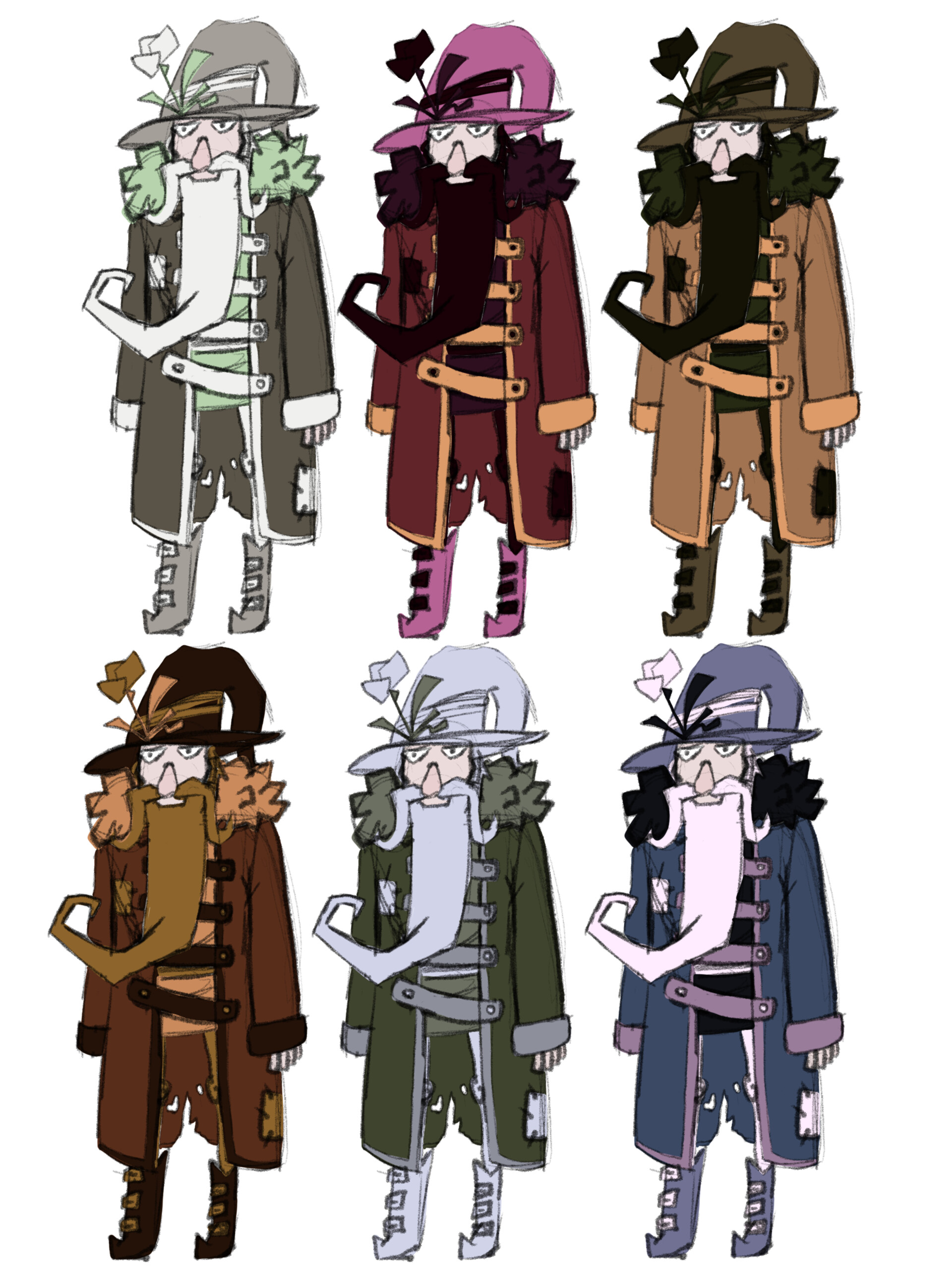 ArtStation - Evil Wizard and King Concepts