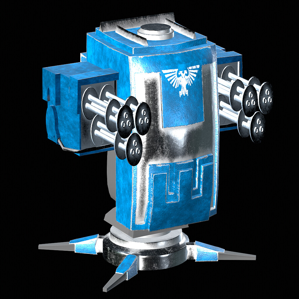 ArtStation - Warhammer 40 K turret Fan art