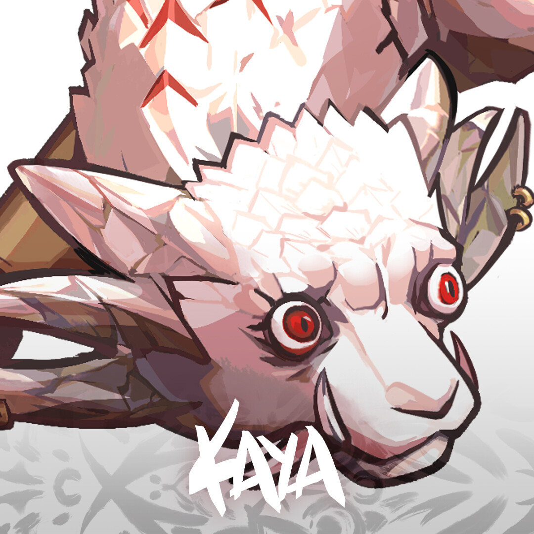 ArtStation - KAYA - Creature LunaLaRe