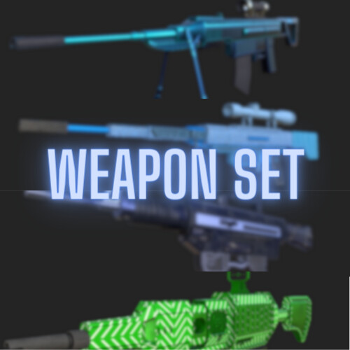 ArtStation - Weapon Set