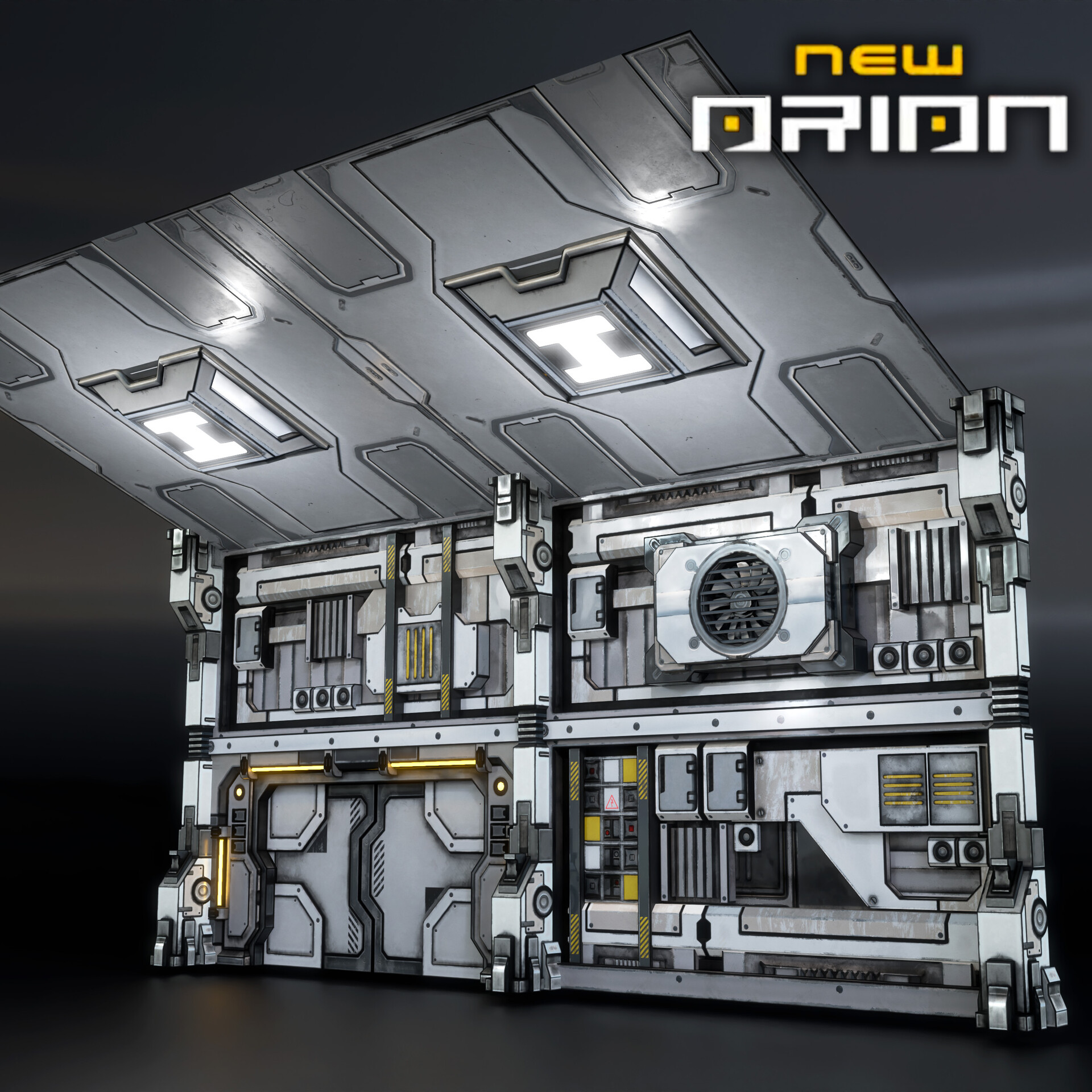 ArtStation - Storage environment for New Orion