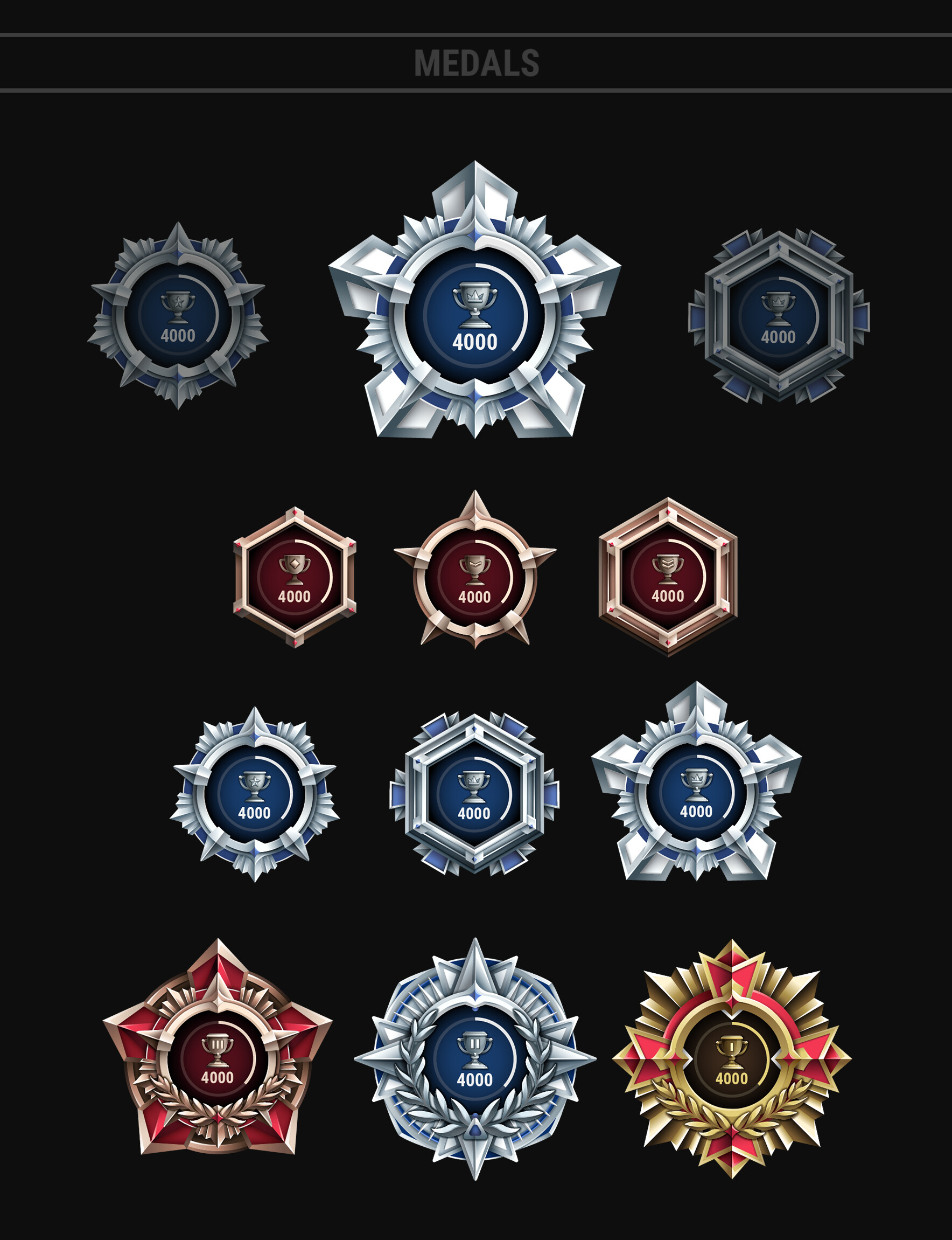 ArtStation - Taptics | UI elements